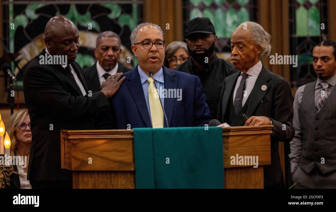 February 6, 2025, Pasadena, California, USA: Attorney BENJAMIN CRUMP ...