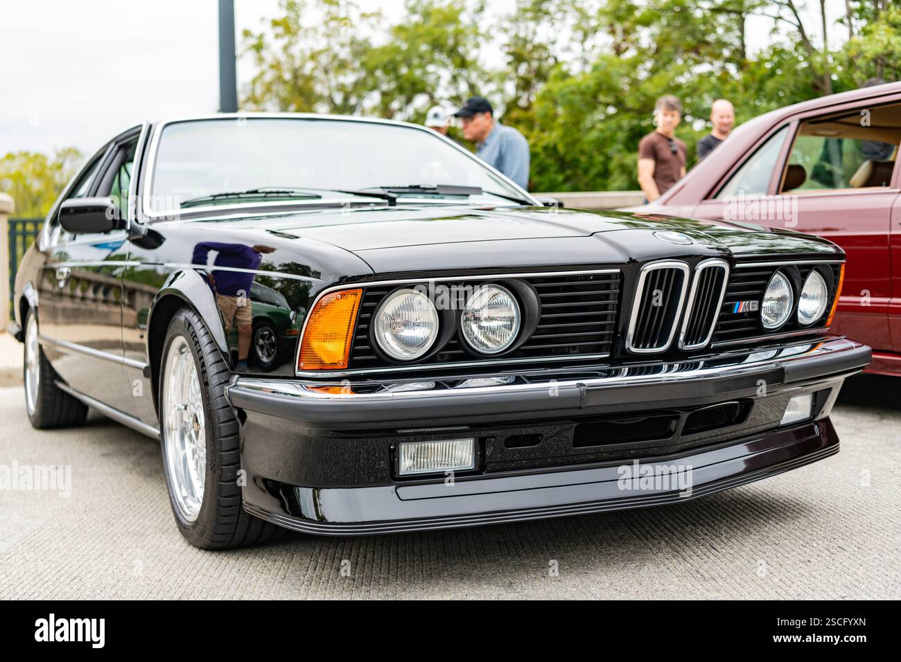 Chicago, Illinois - September 29, 2024: BMW e24 m6 parked on the street ...