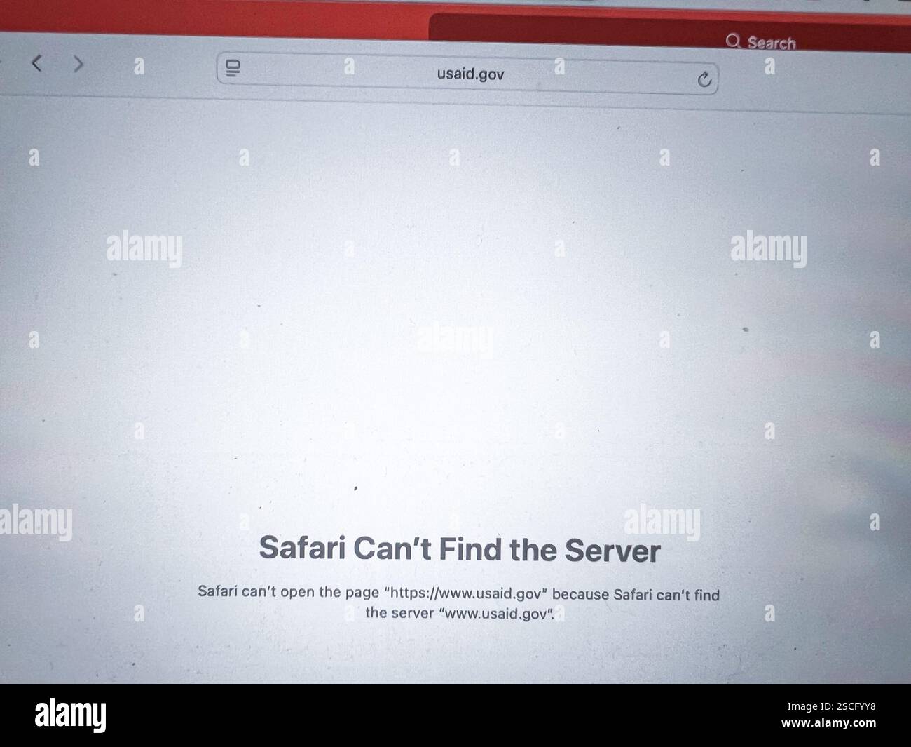 Washington, USA. 03rd Feb, 2025. A screenshot of the website of the U.S ...