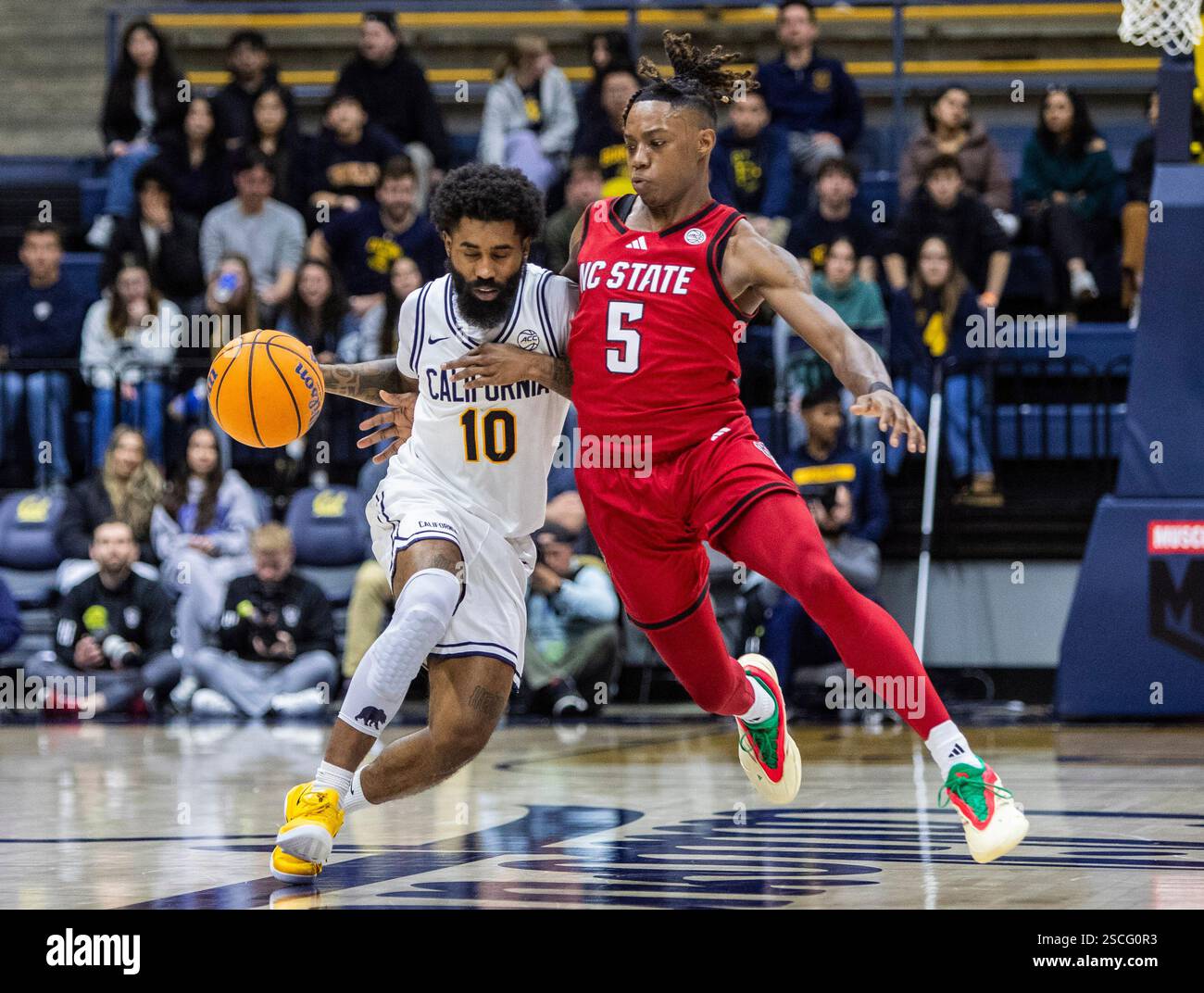 February 05 2025 Berkeley CA, USA California guard Jovan Blacksher Jr ...