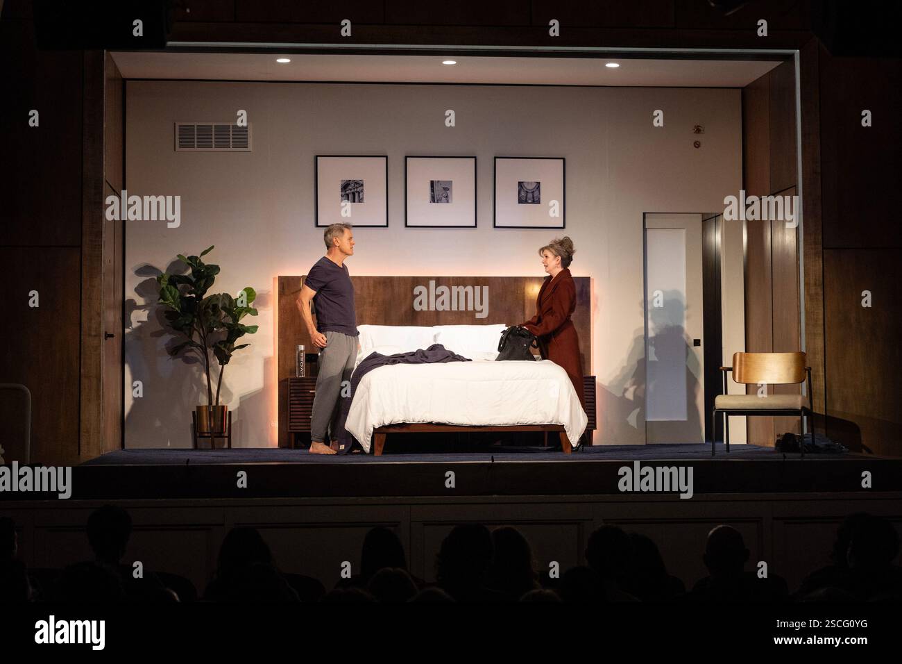 New York, USA. 07th Feb, 2025. Melissa Gilbert and Mark Moses on stage ...