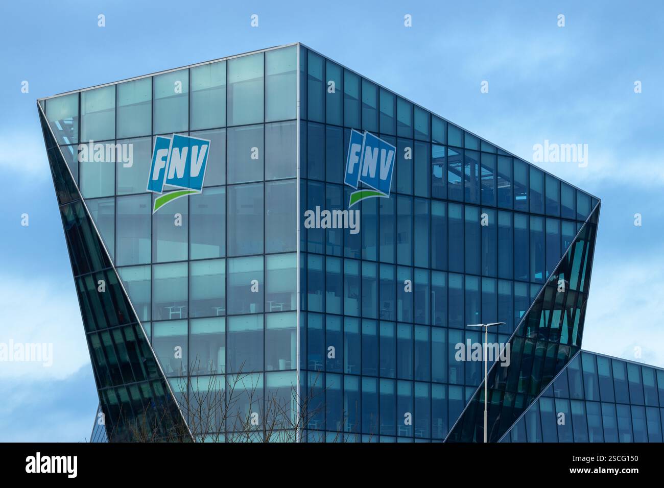 FNV: Federation of Dutch Trade Unions Headquarters in Utrecht. The ...