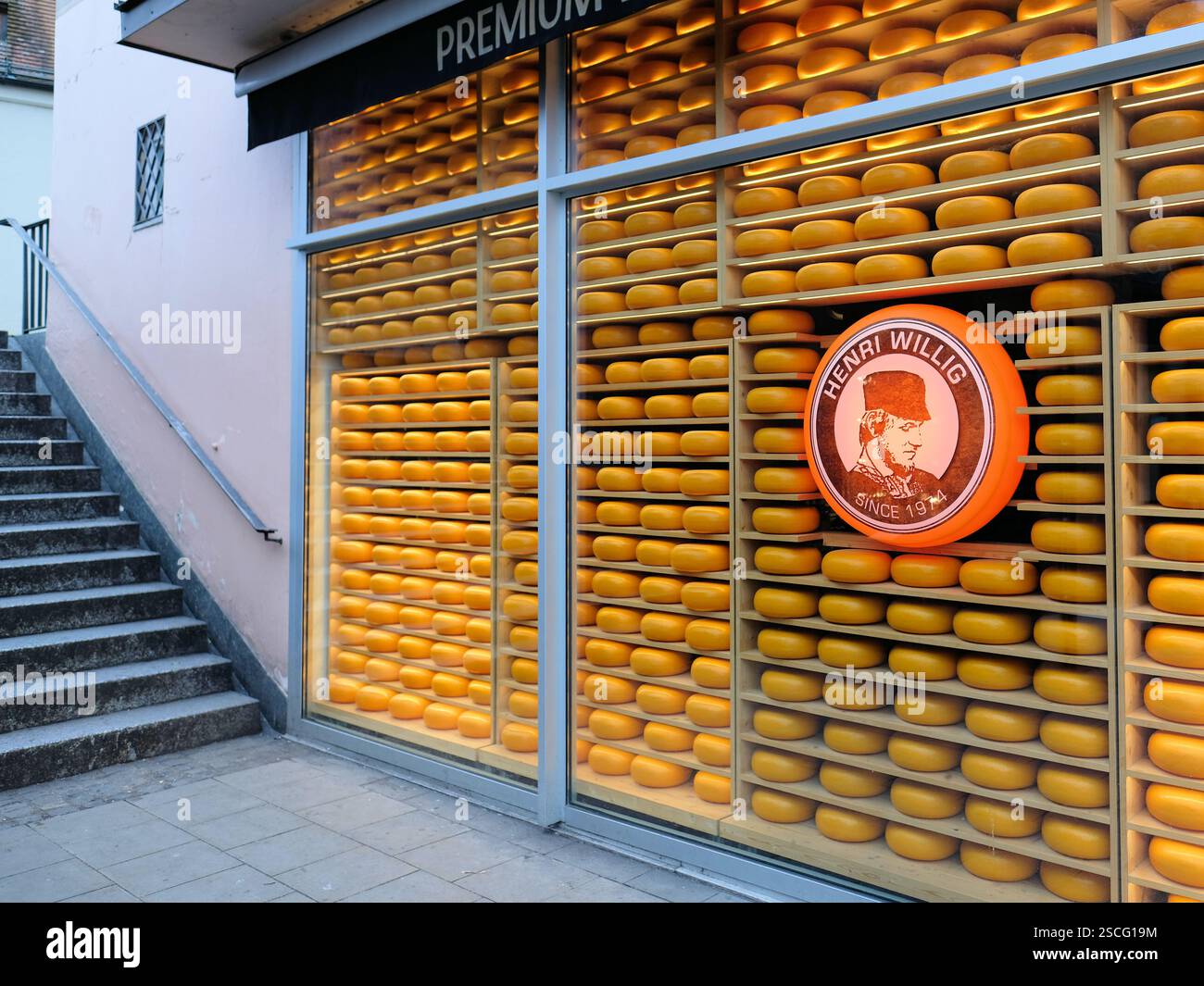 Cheese & More by Henri Willig at Marienplatz in Munich, Germany with ...