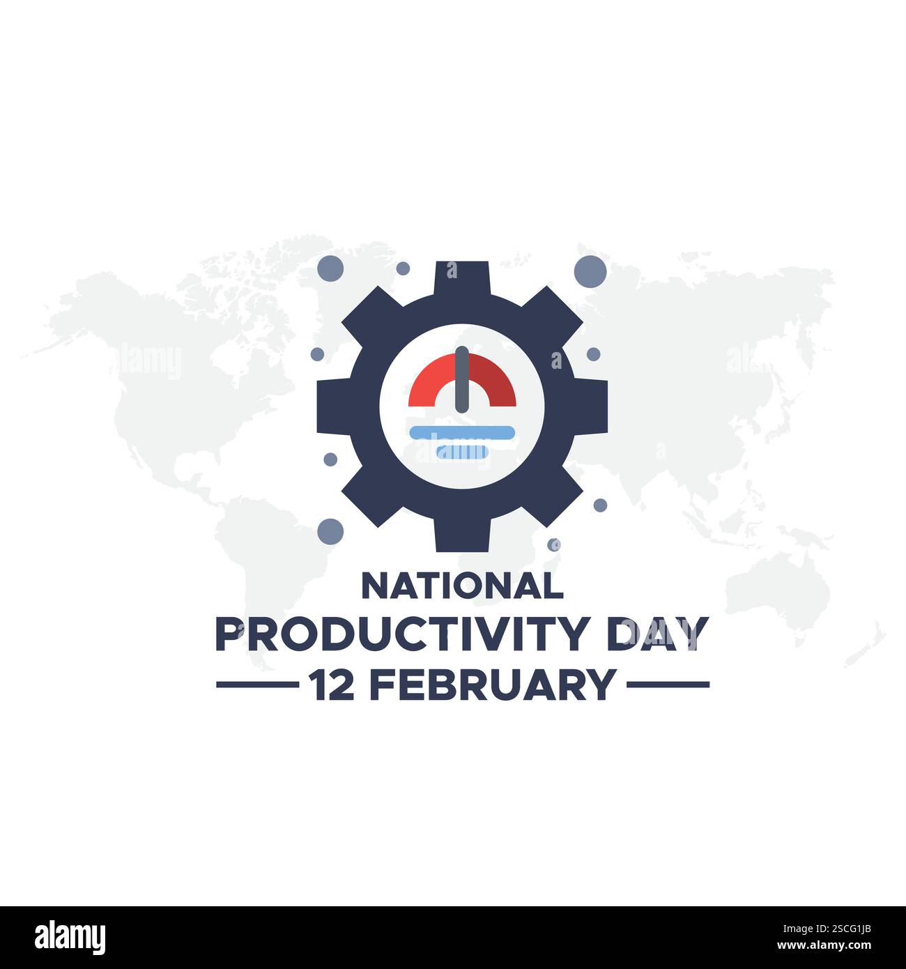 National Productivity Day background template. Perfect for banners ...