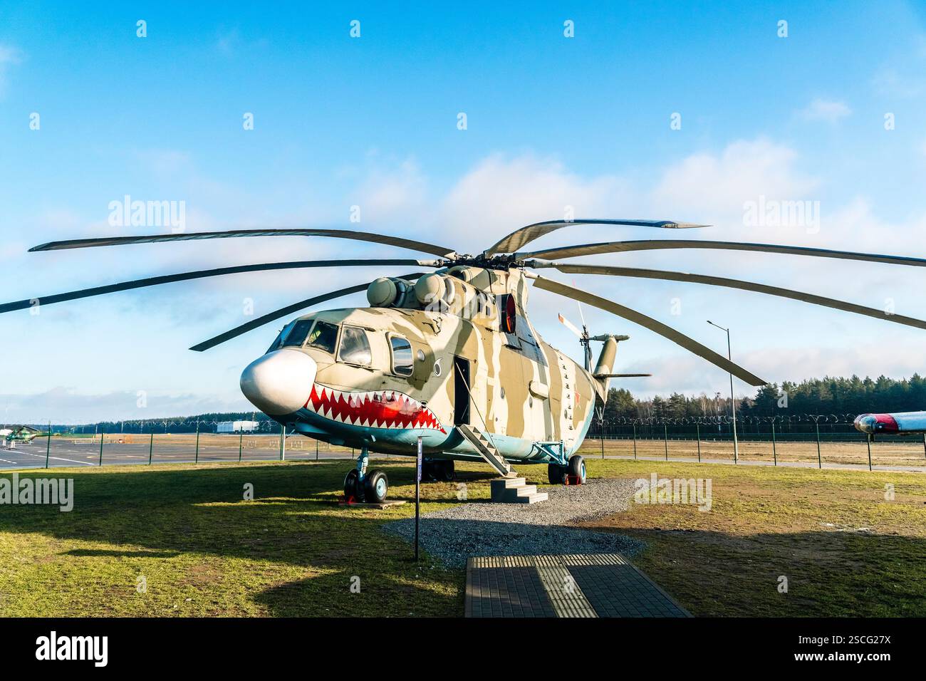 Minsk, Belarus - January 29, 2025: Mil Mi-26 HALO Soviet and Russian ...