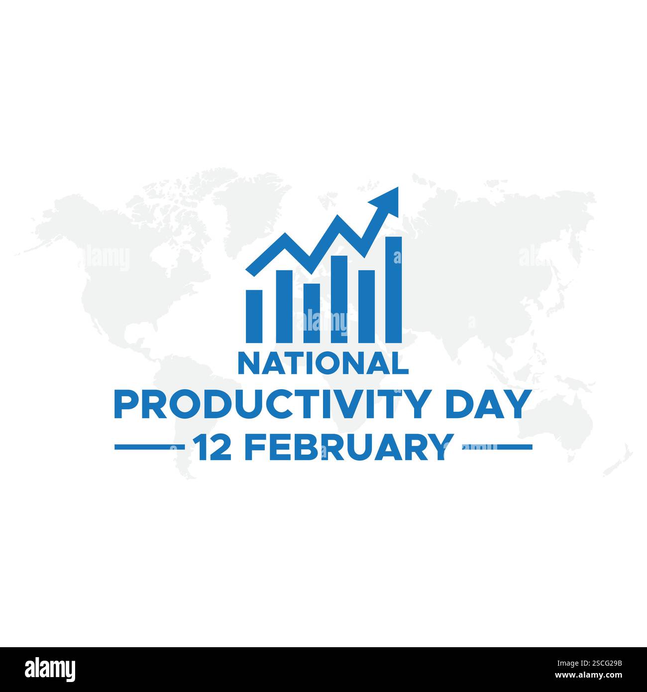 National Productivity Day background template. Perfect for banners ...