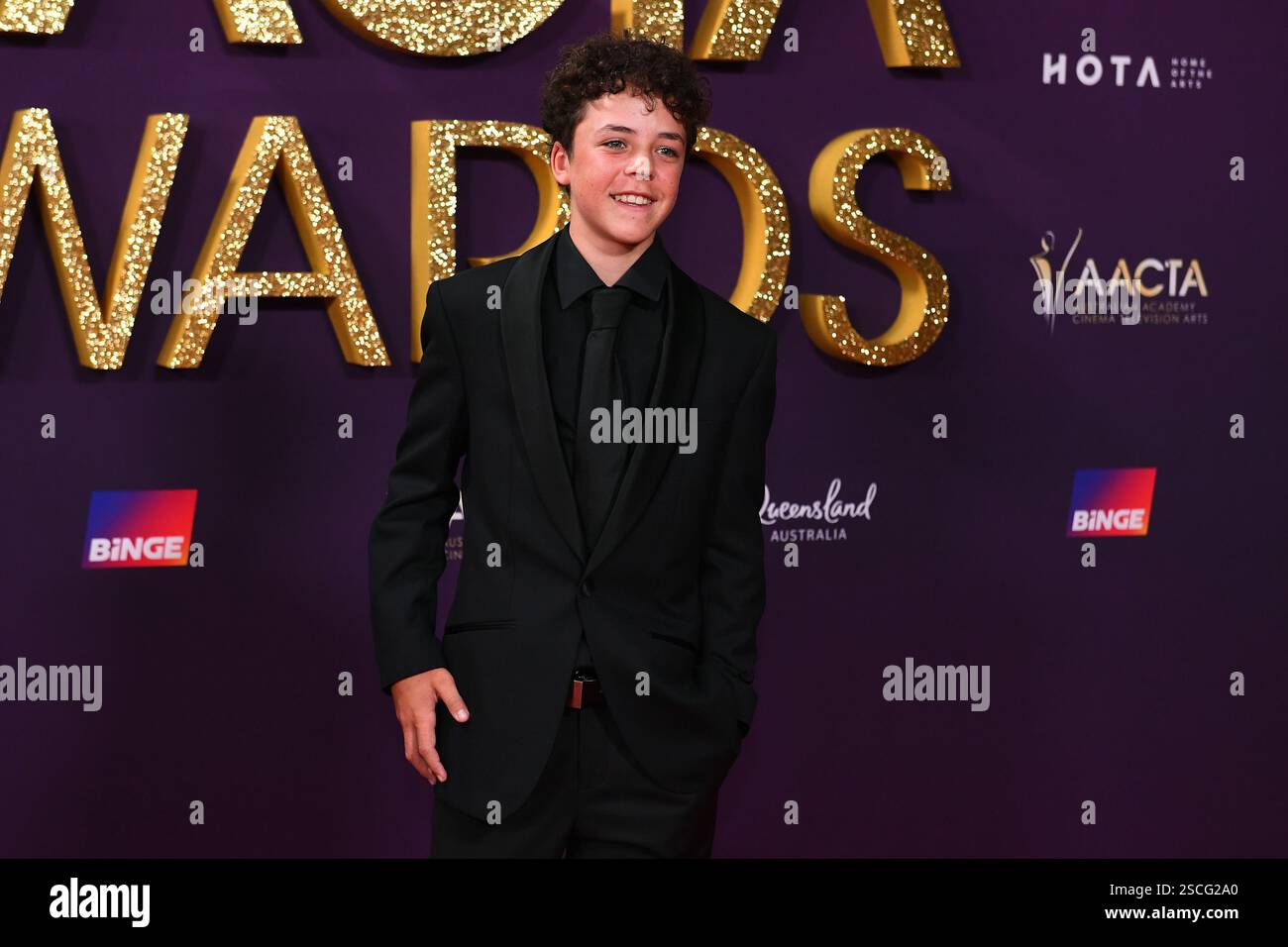 Brisbane, Australia. 07th Feb, 2025. Felix Cameron poses for a ...