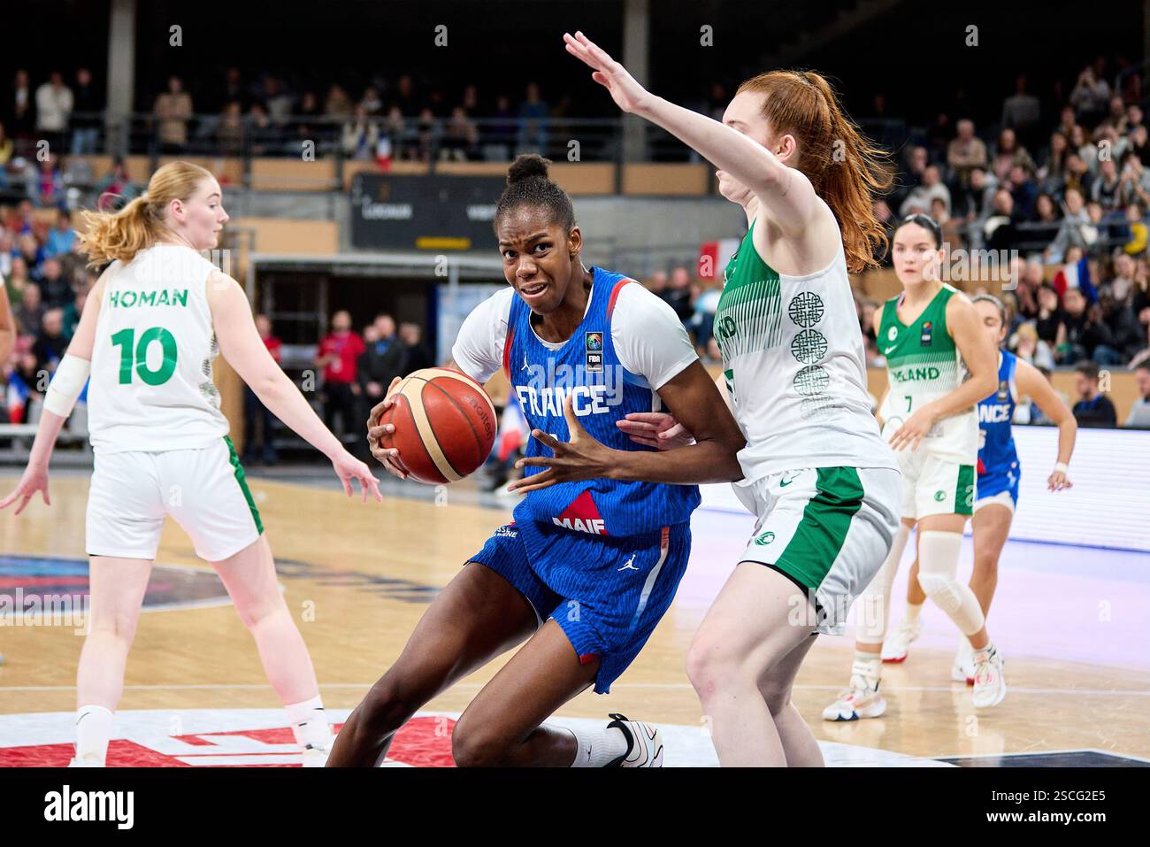 Dominique MALONGA (14) of France during the FIBA Women's EuroBasket ...