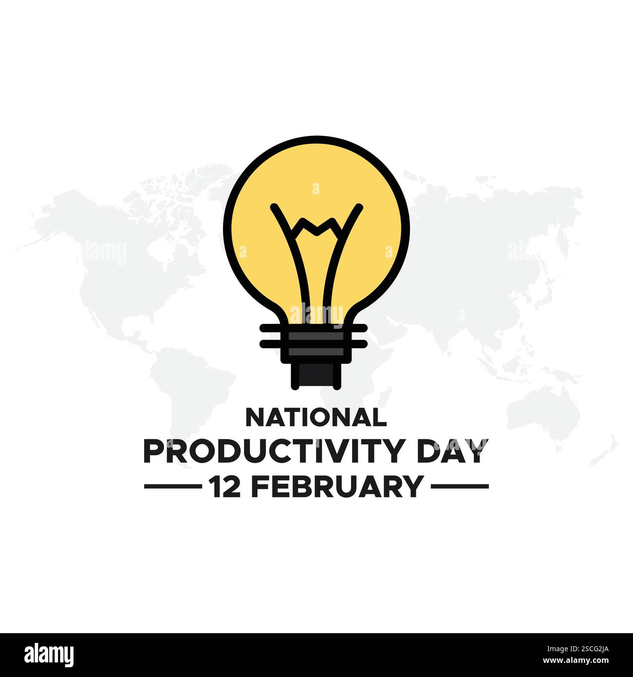 National Productivity Day background template. Perfect for banners ...