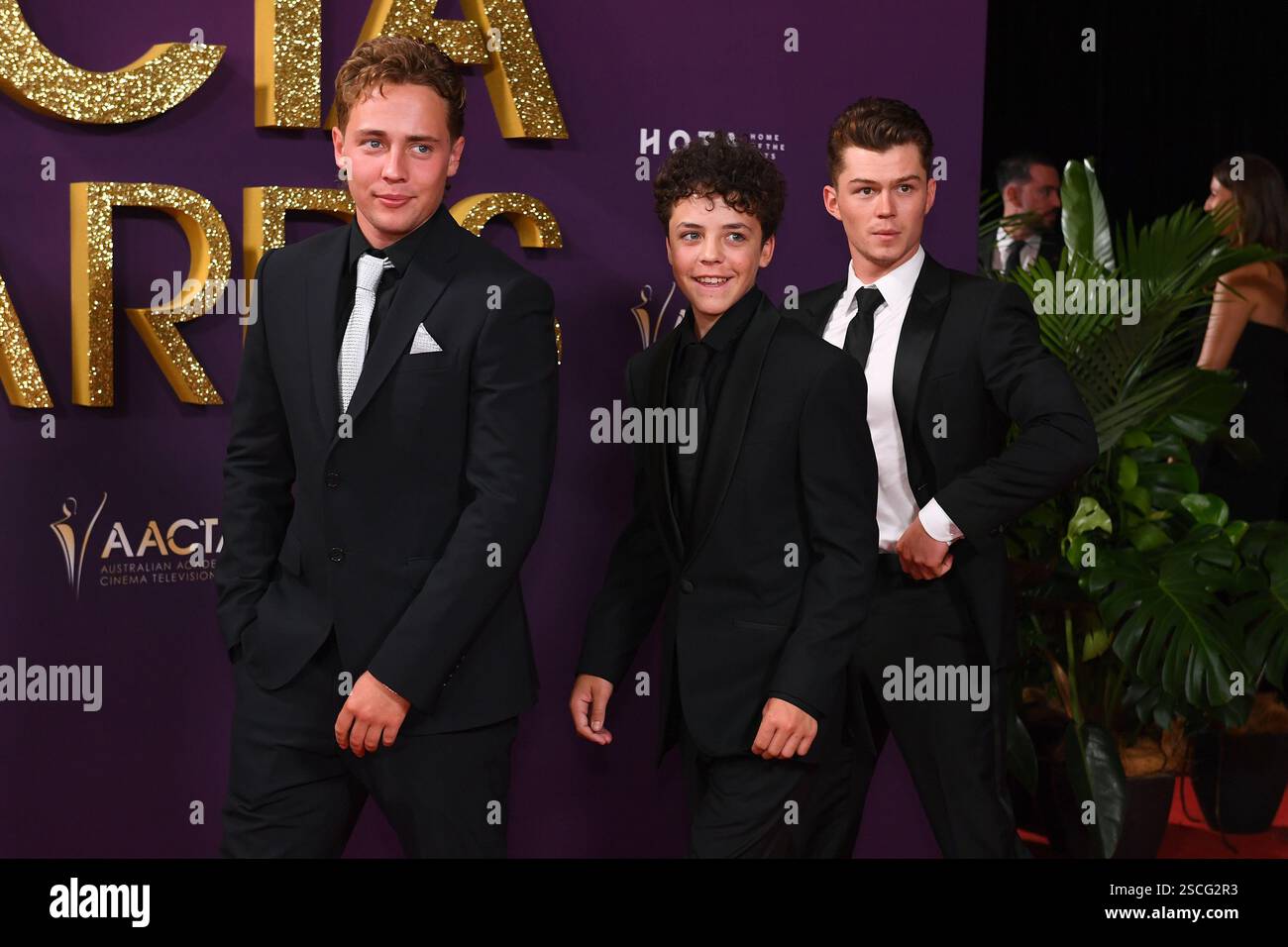 Brisbane, Australia. 07th Feb, 2025. Lee Tiger Halley, Felix Cameron ...