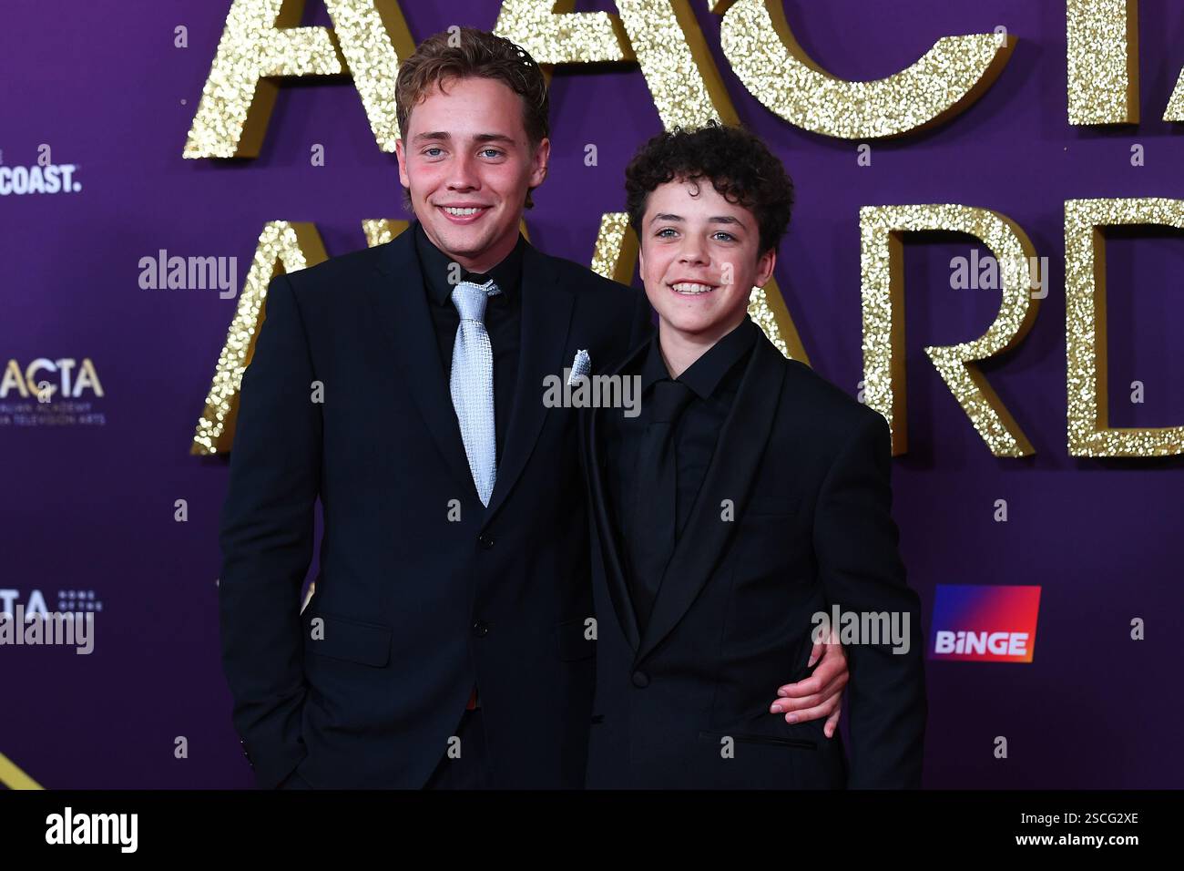 Brisbane, Australia. 07th Feb, 2025. Lee Tiger Halley and Felix Cameron ...