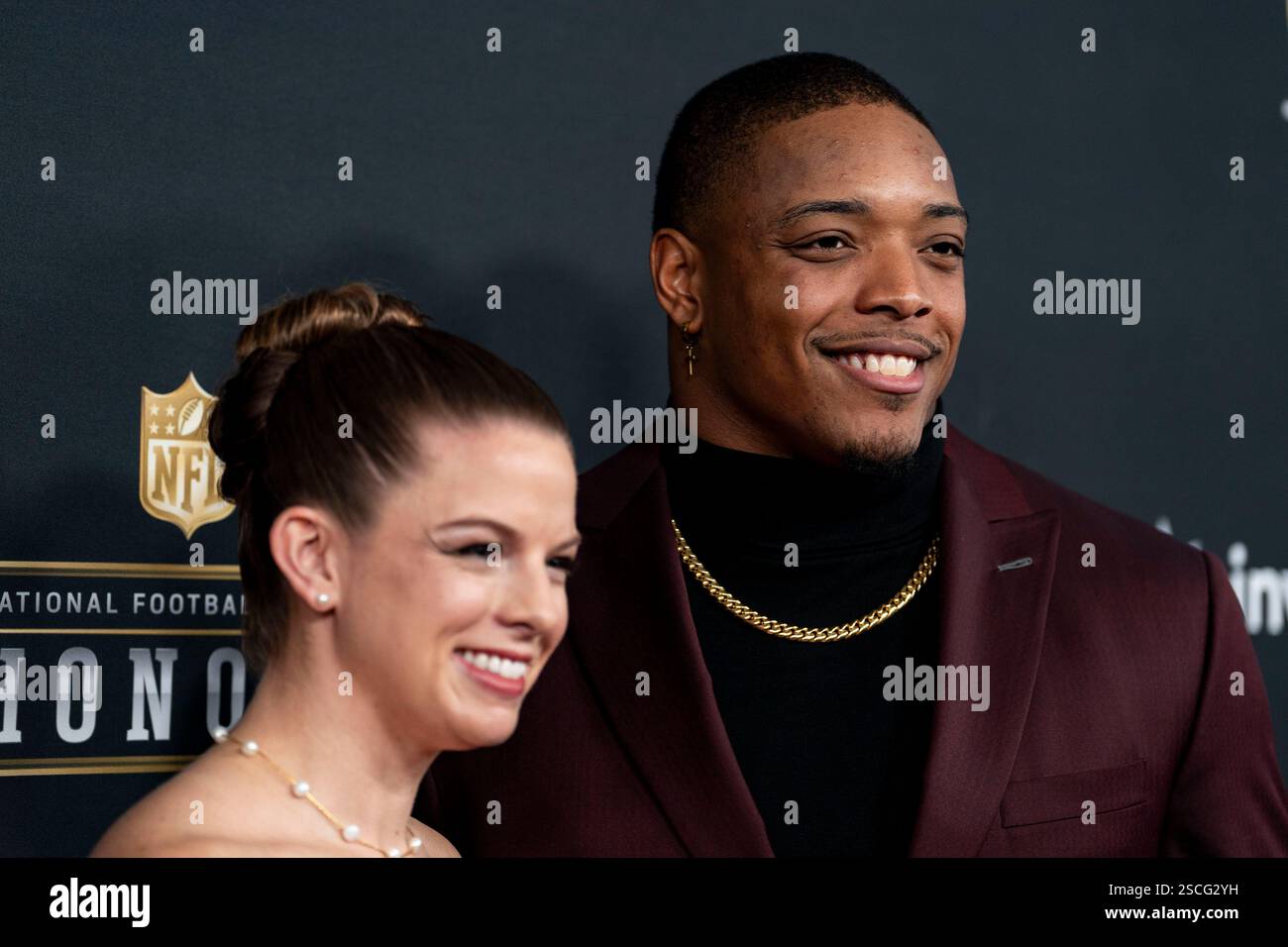 New Orleans, United States. 06th Feb, 2025. Minnesota Vikings fullback ...