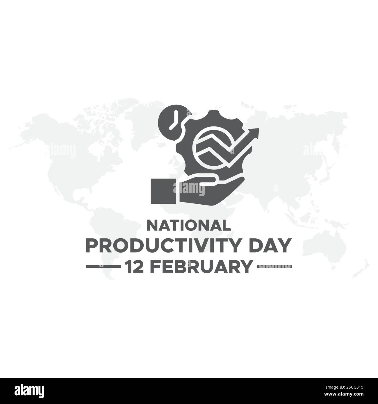 National Productivity Day background template. Perfect for banners ...