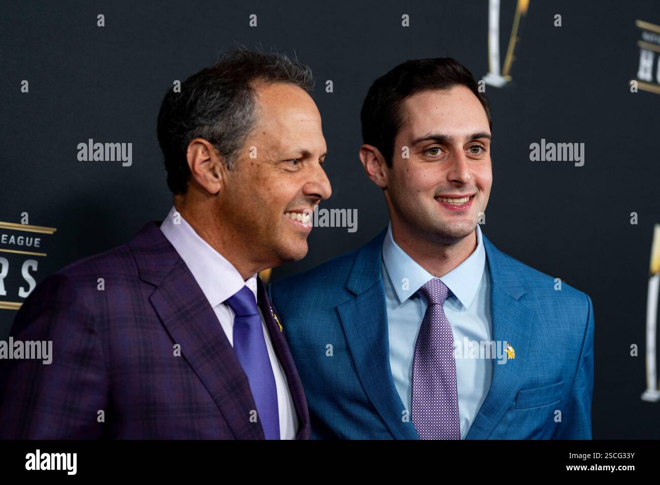New Orleans, United States. 06th Feb, 2025. Minnesota Vikings co-owner ...