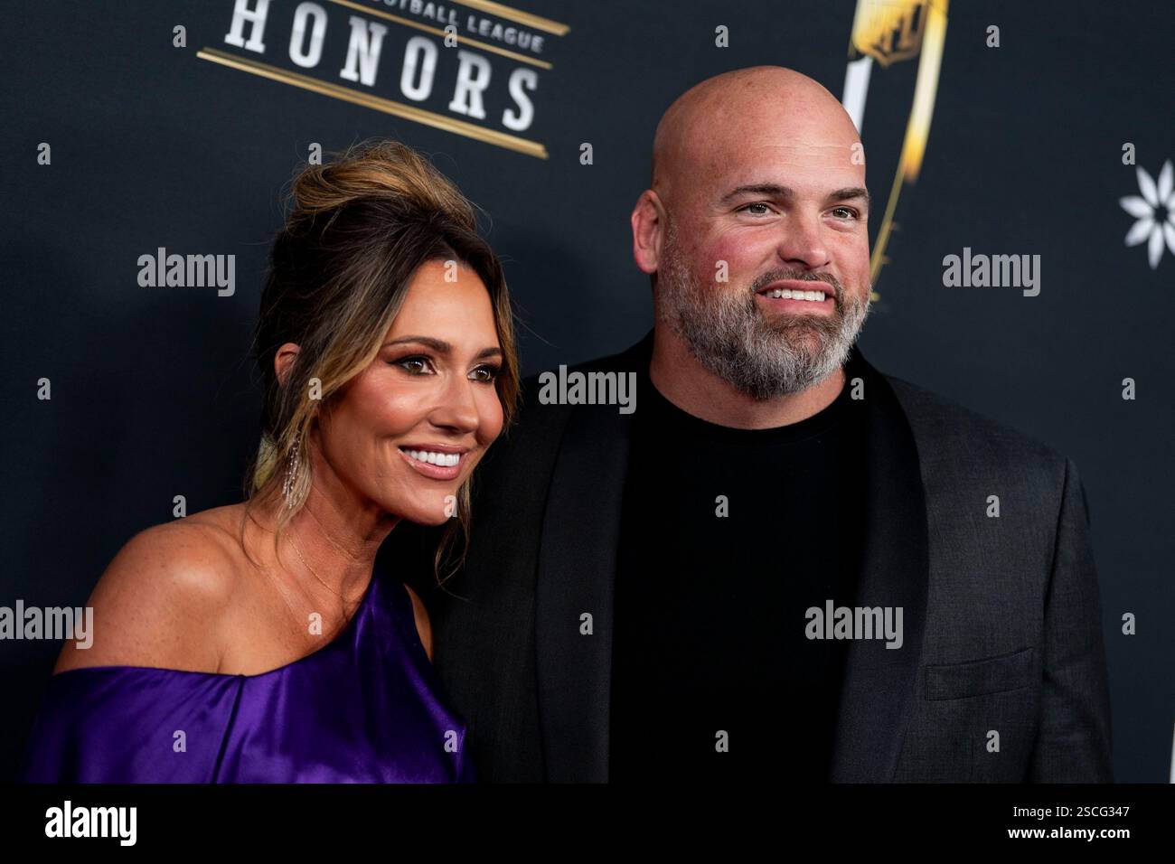 Former NFL player Andrew Whitworth and his wife Melissa Whitworth ...