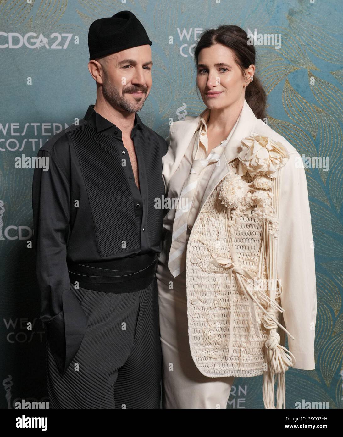 Los Angeles, USA. 06th Feb, 2025. (L-R) Daniel Selon and Kathryn Hahn ...