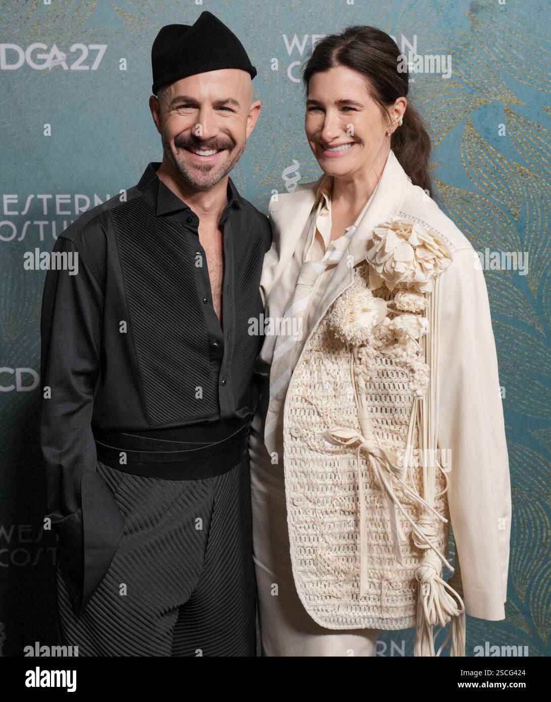 Los Angeles, USA. 06th Feb, 2025. (L-R) Daniel Selon and Kathryn Hahn ...