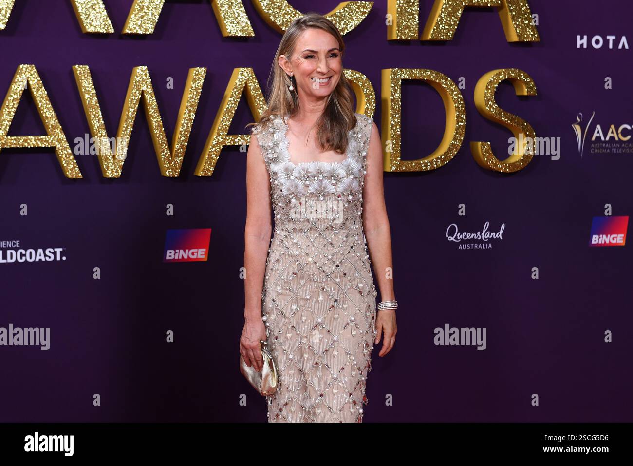Brisbane, Australia. 07th Feb, 2025. Lisa McCune poses for a photograph ...