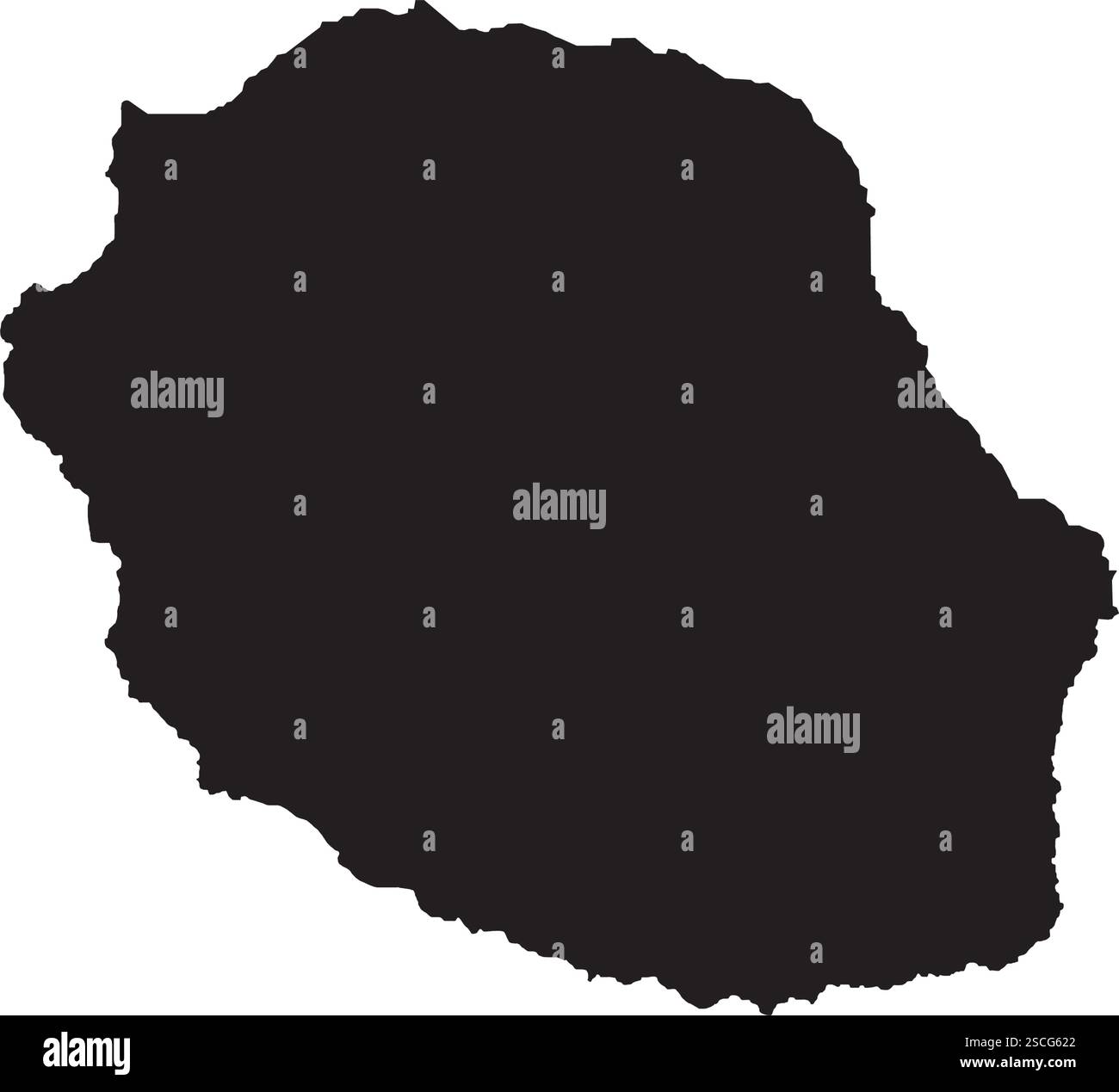 Reunion Map Icon Illustration Element Design Stock Vector Image & Art ...