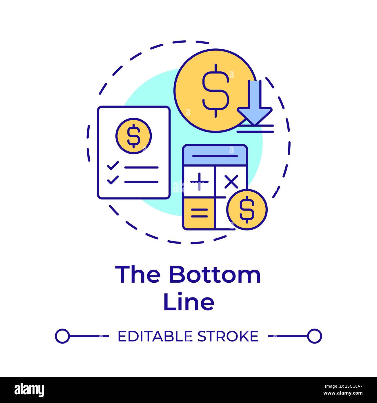 Bottom line Cut Out Stock Images & Pictures - Alamy