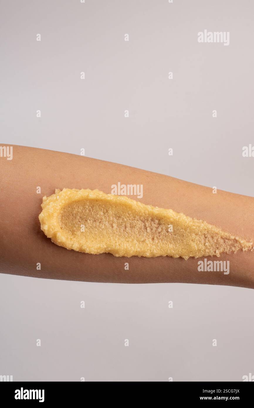 Orange makeup smudge hi-res stock photography and images - Alamy