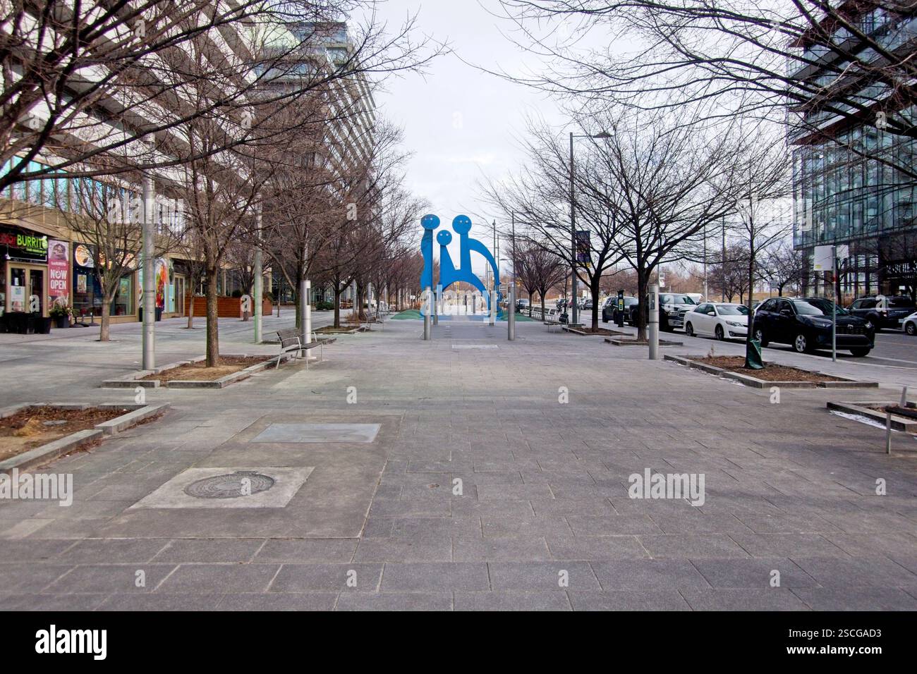 Toronto Canada - 5 January 2025 - The Water Guardians sculpture on ...