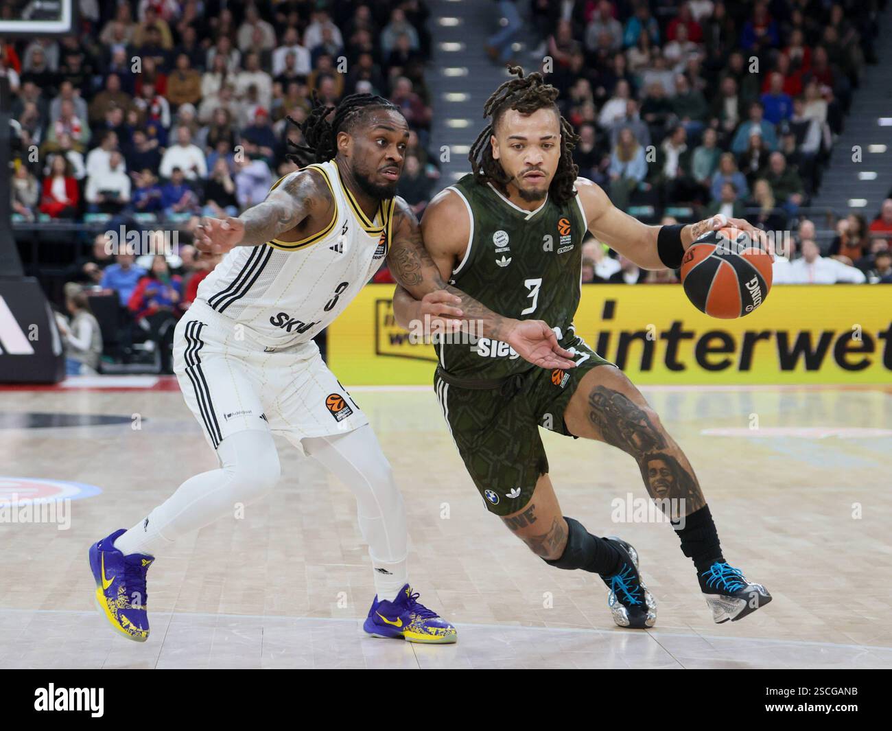 Villeurbannes 3 LEEvs Bayerns 3 Carsen EDWARDS. Basketball, Bayern ...