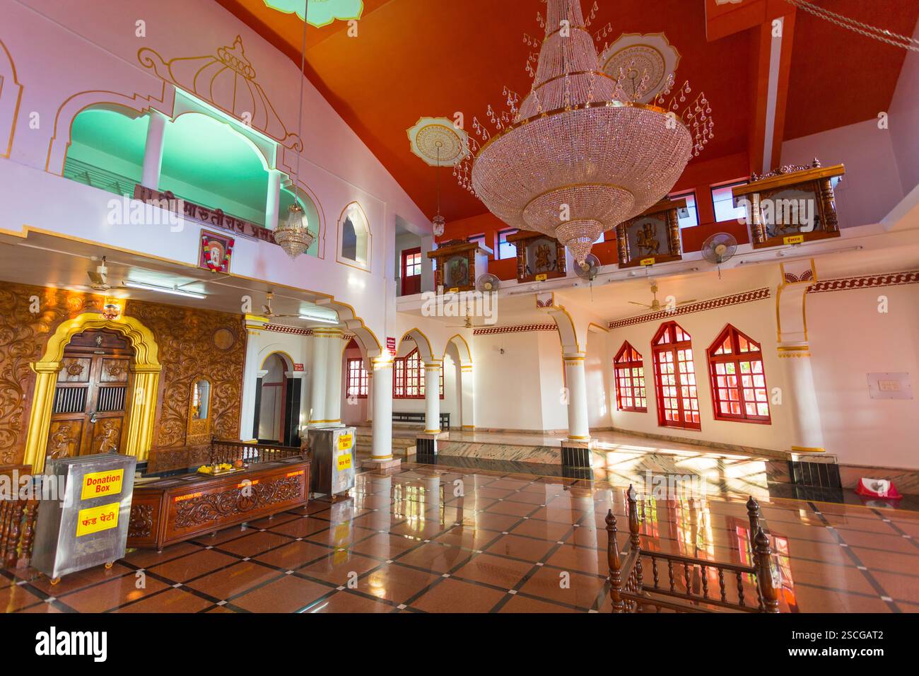 India, Goa, 8 March 2017. Maruti Temple (Hanuman Temple) in Panjim ...