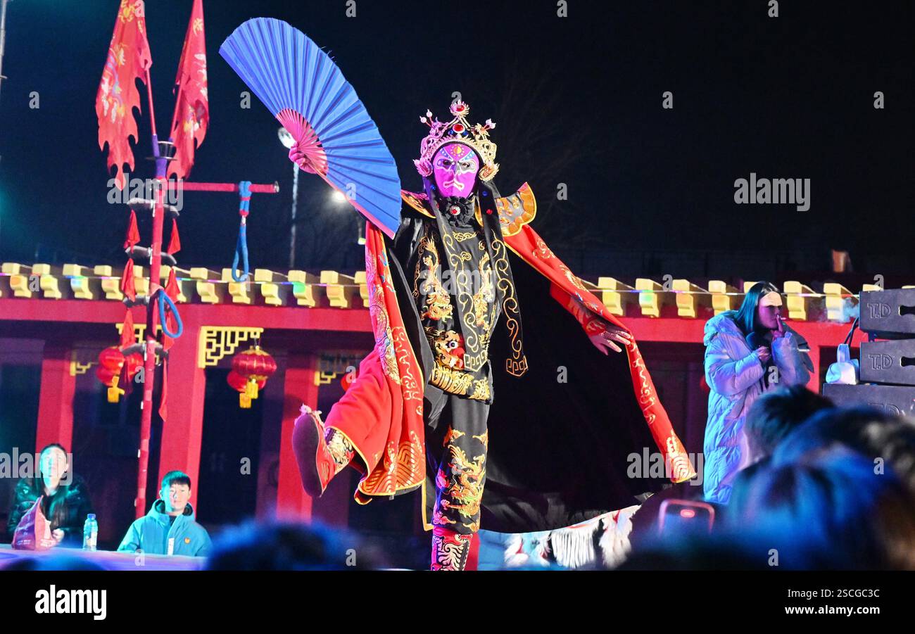 People celebrate the Spring Festival in Puyang City, central China's ...