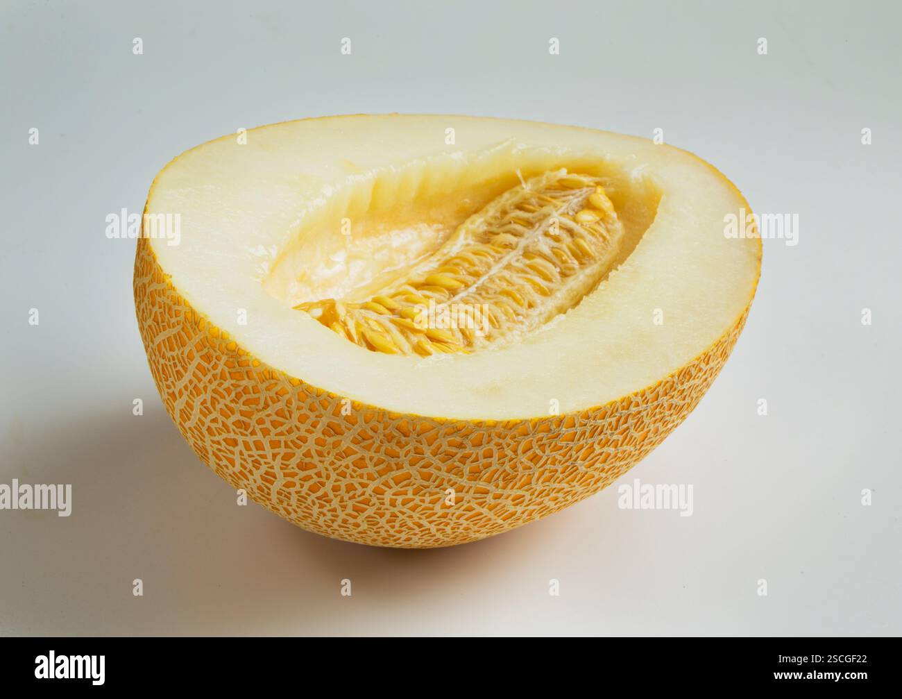Half delicious ripe melon hi-res stock photography and images - Alamy
