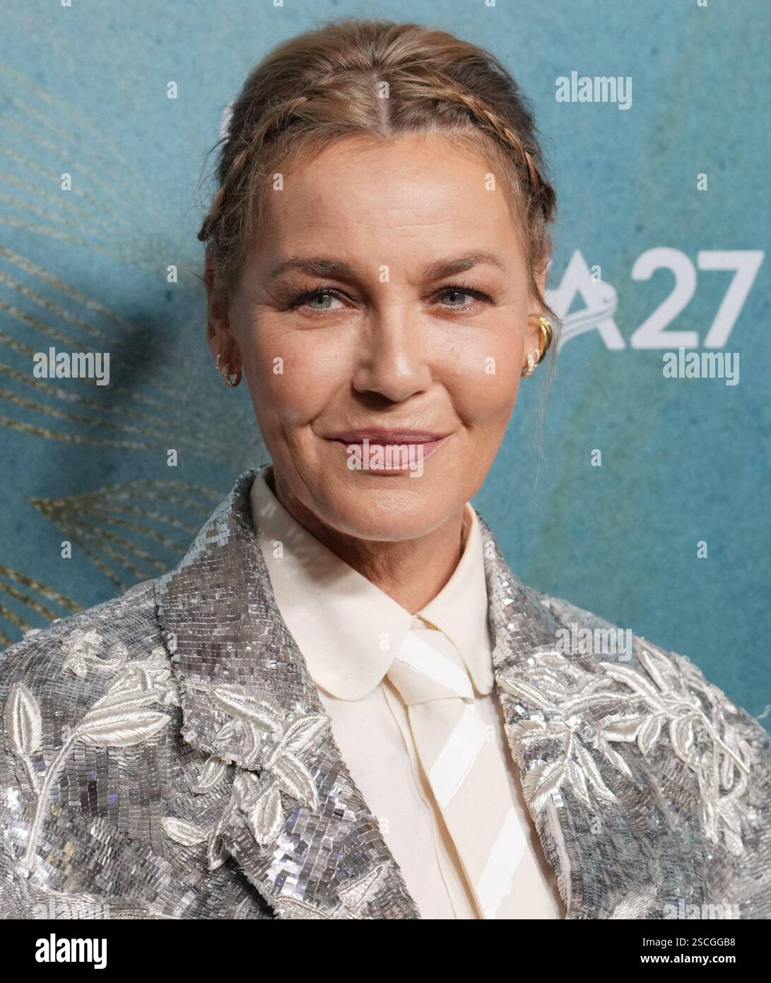 Los Angeles, USA. 06th Feb, 2025. Connie Nielsen arrives at the 27th ...