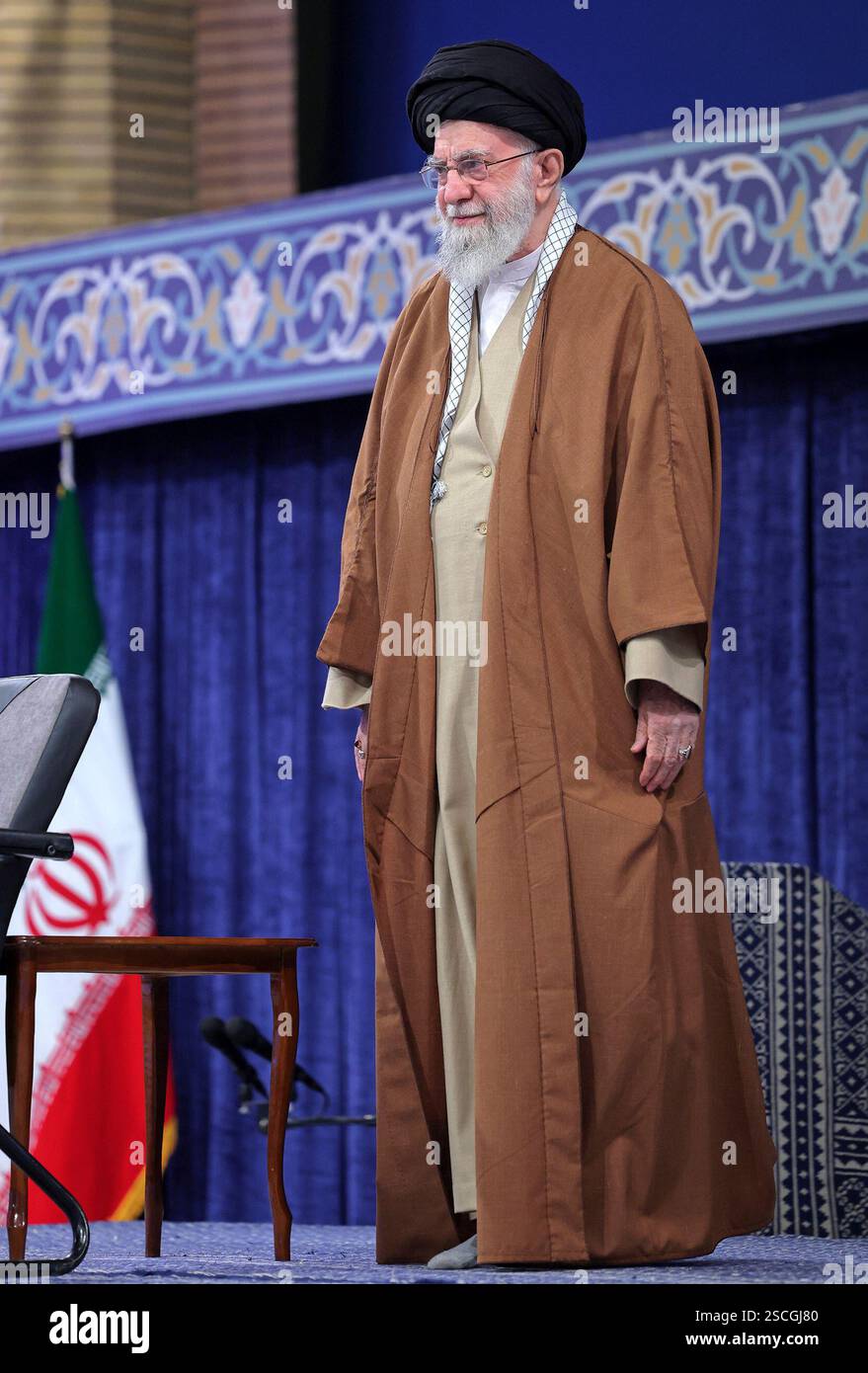In this photo released by an official website of the office of the ...