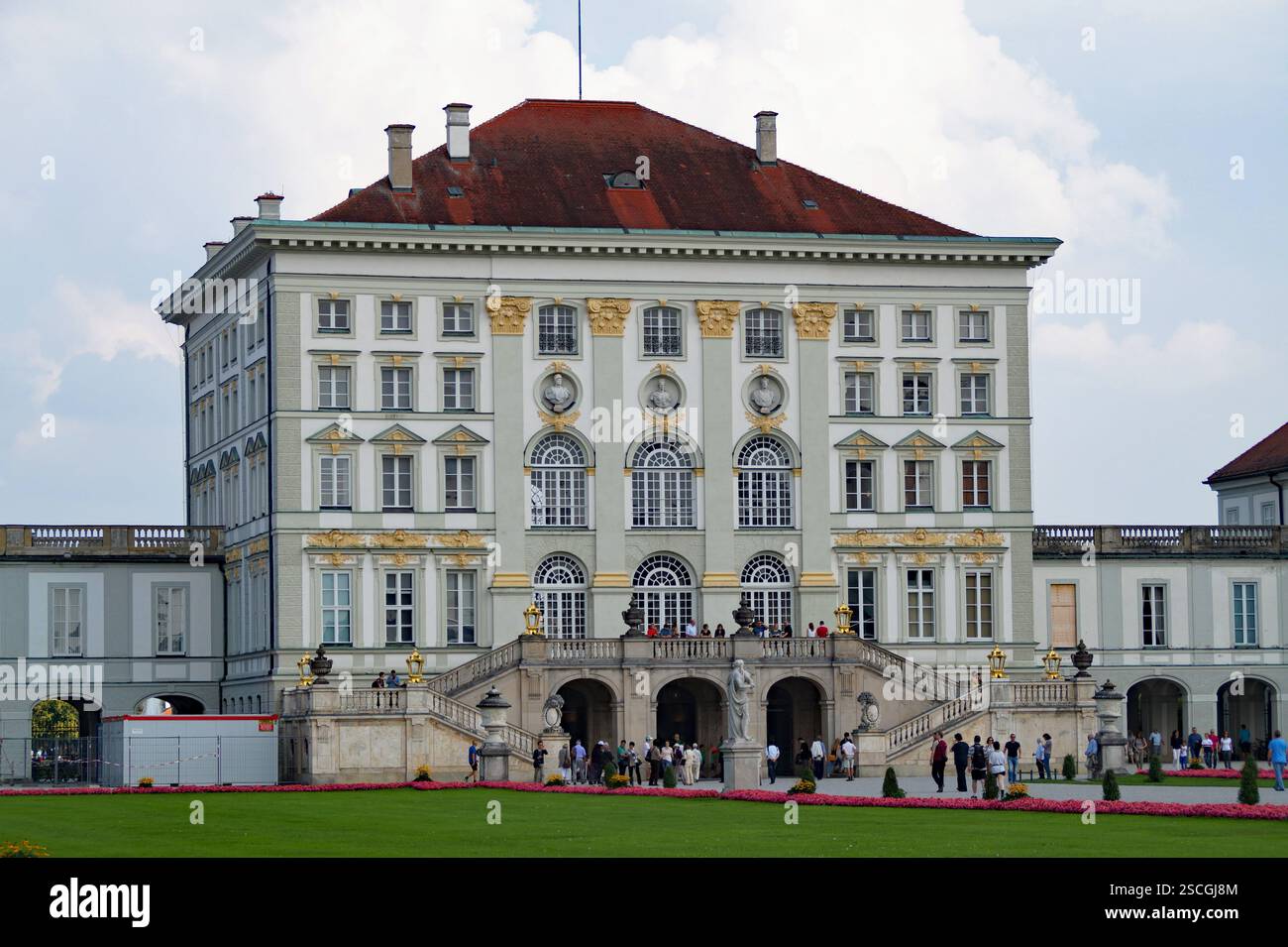 The Nymphenburg Palace (Germ.: Schloss Nymphenburg, Palace of the ...