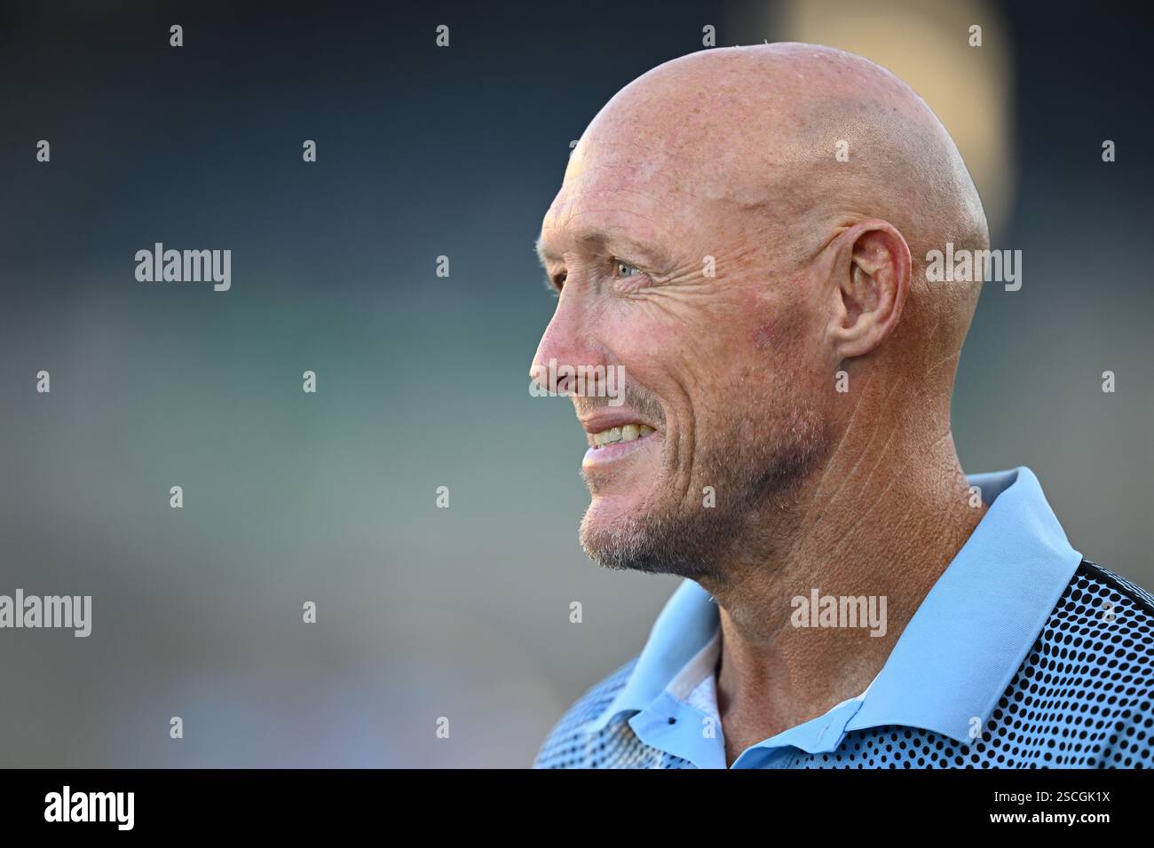 Sydney, Australia. 07th Feb, 2025. Sharks head coach Craig Fitzgibbon ...