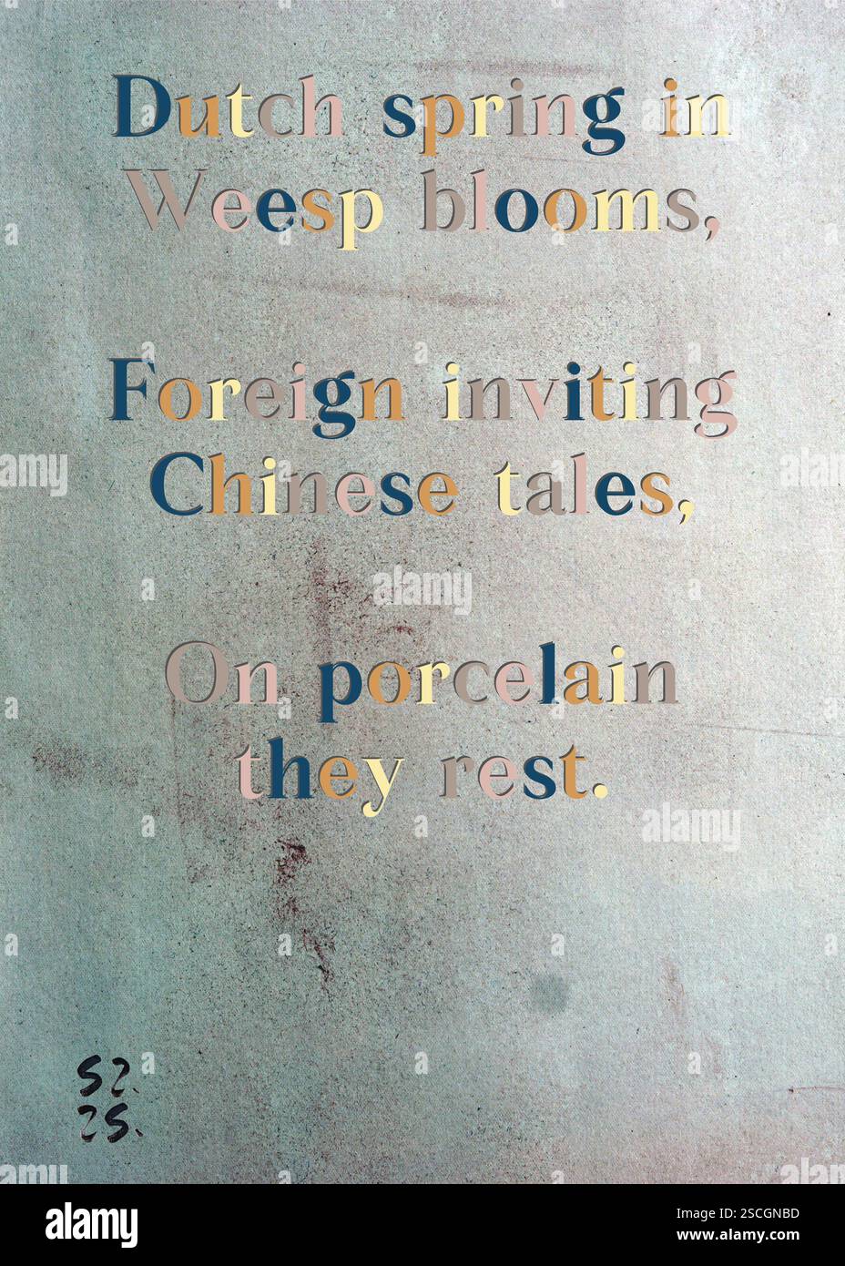 Dutch spring in Weesp blooms, Foreign inviting Chinese tales, On ...