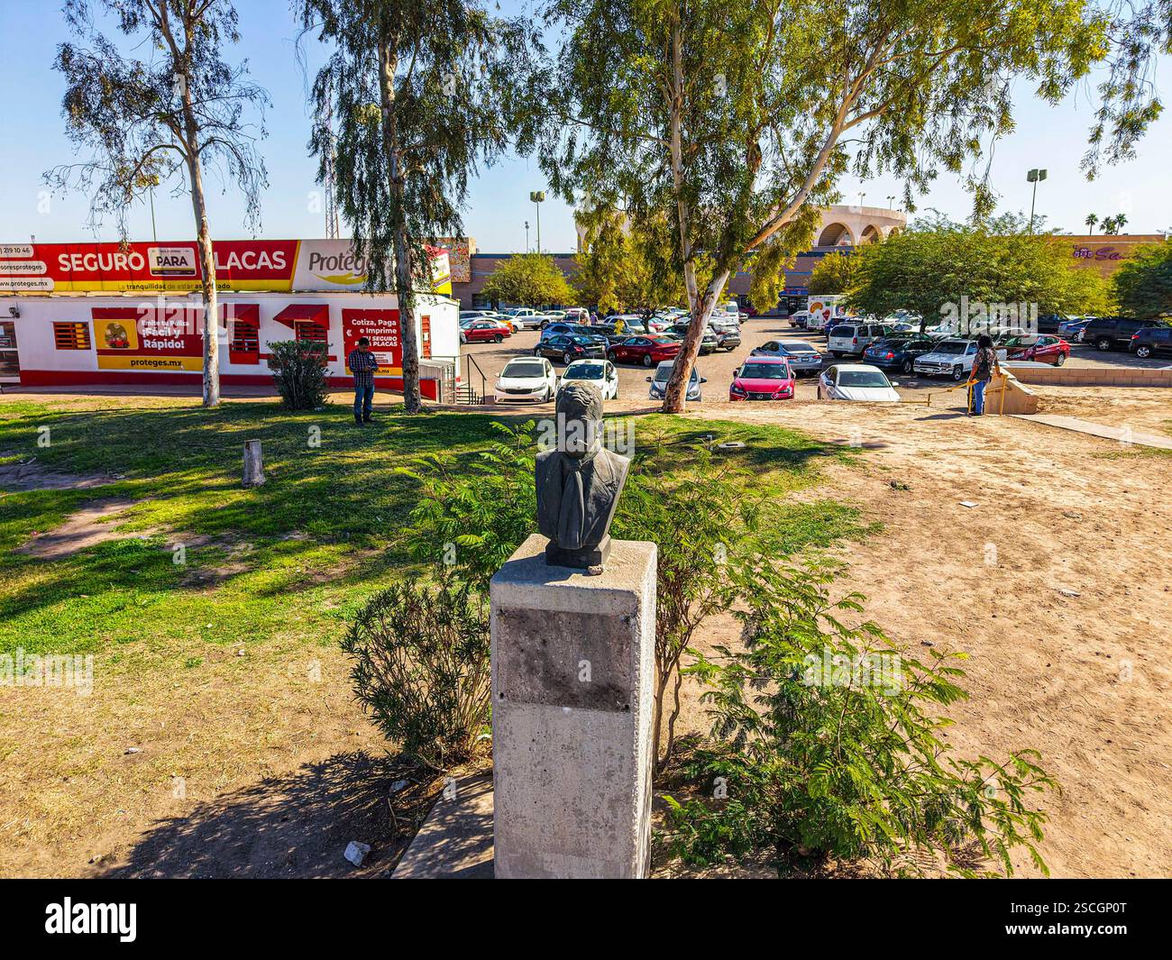 Aerea de la ciudad de Mexicali Baja California norte on February 6 ...