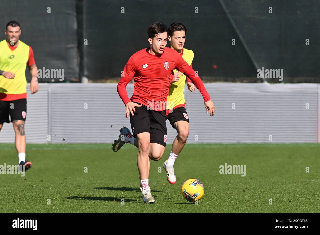 Monza, Italia. 06th Feb, 2025. AC Monza's Leonardo Colombo during ...