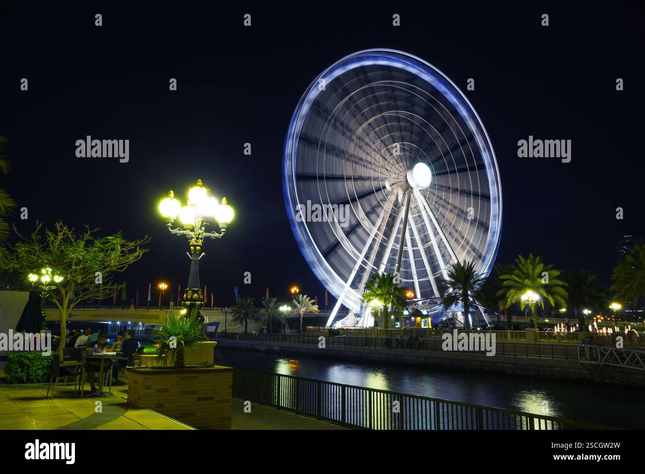 Eye of the Emirates - ferris wheel in Al Qasba - Shajah, United Arab ...