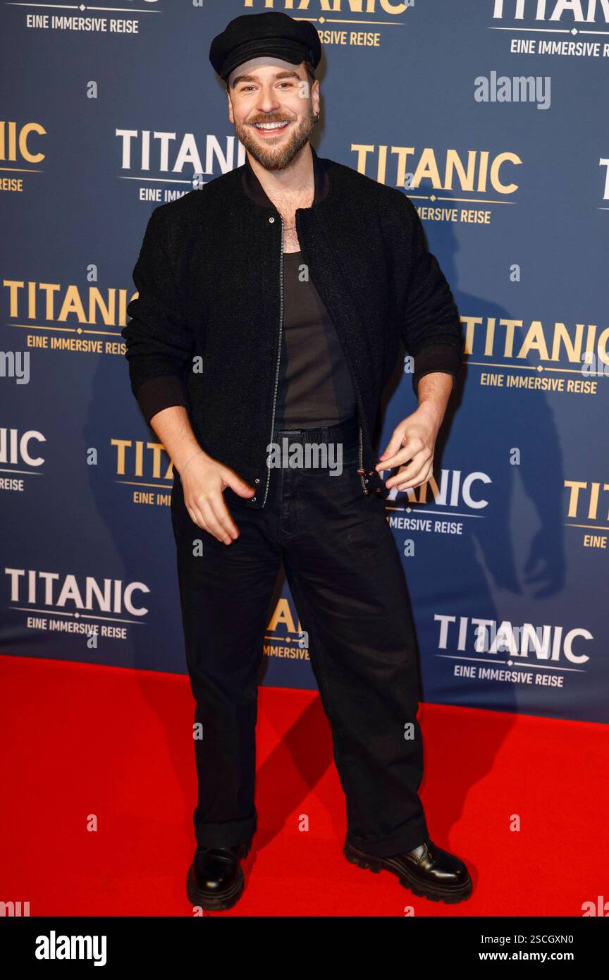 Eric Schroth bei der Eröffnung der Ausstellung Titanic: Eine Immersive ...