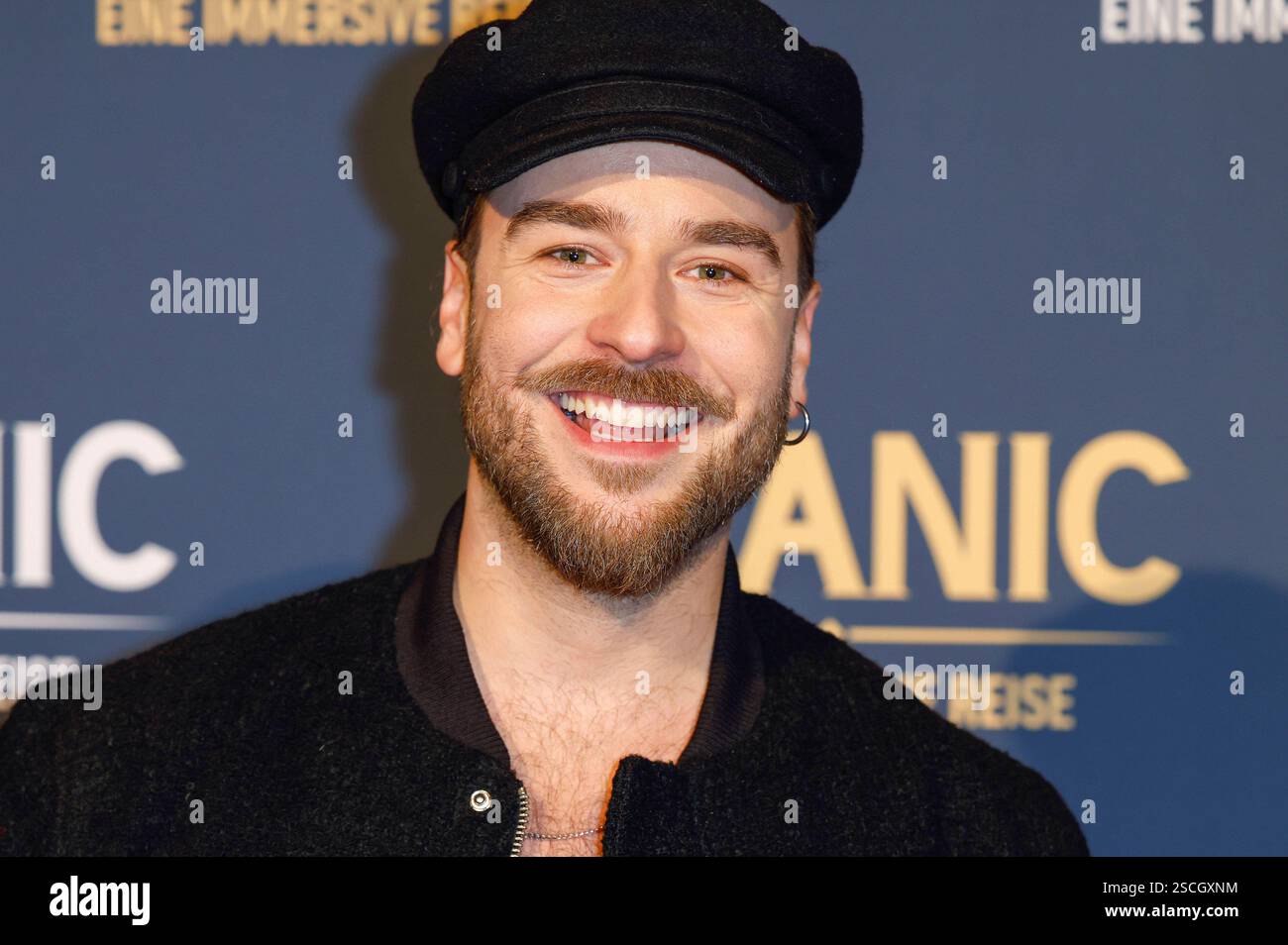 Eric Schroth bei der Eröffnung der Ausstellung Titanic: Eine Immersive ...