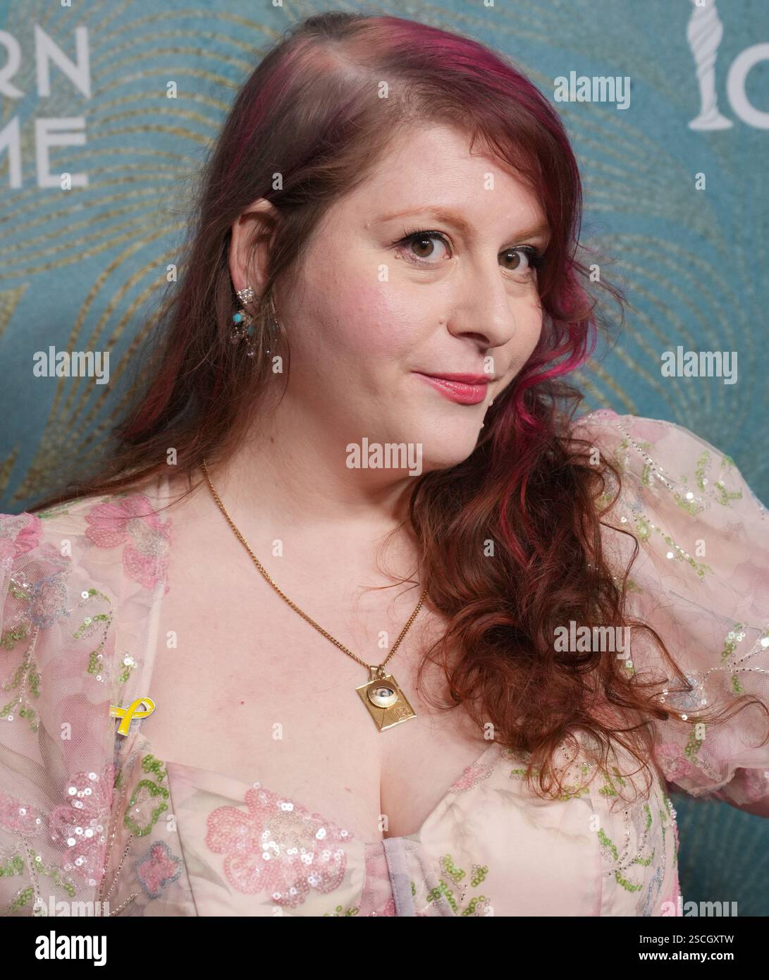 Los Angeles, USA. 06th Feb, 2025. Rafaella Rabinovich arrives at the ...