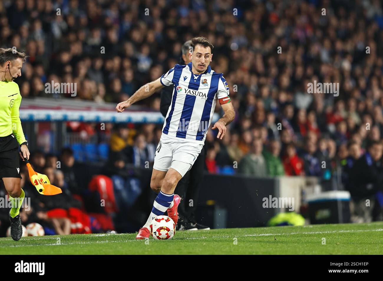 San Sebastian, Spain. 6th Feb, 2025. Mikel Oyarzabal (Sociedad ...