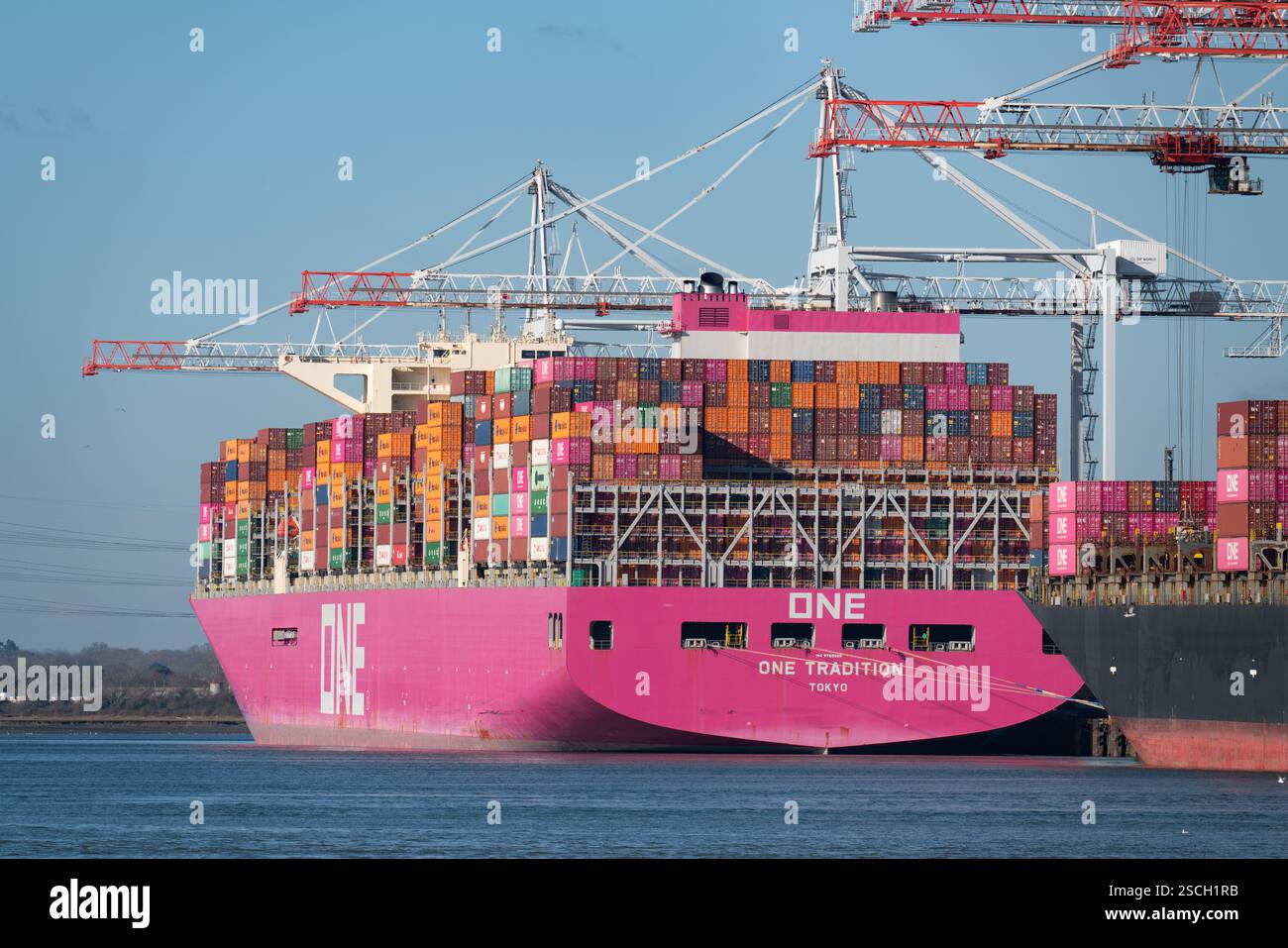 Container ship one tradition hi-res stock photography and images - Alamy