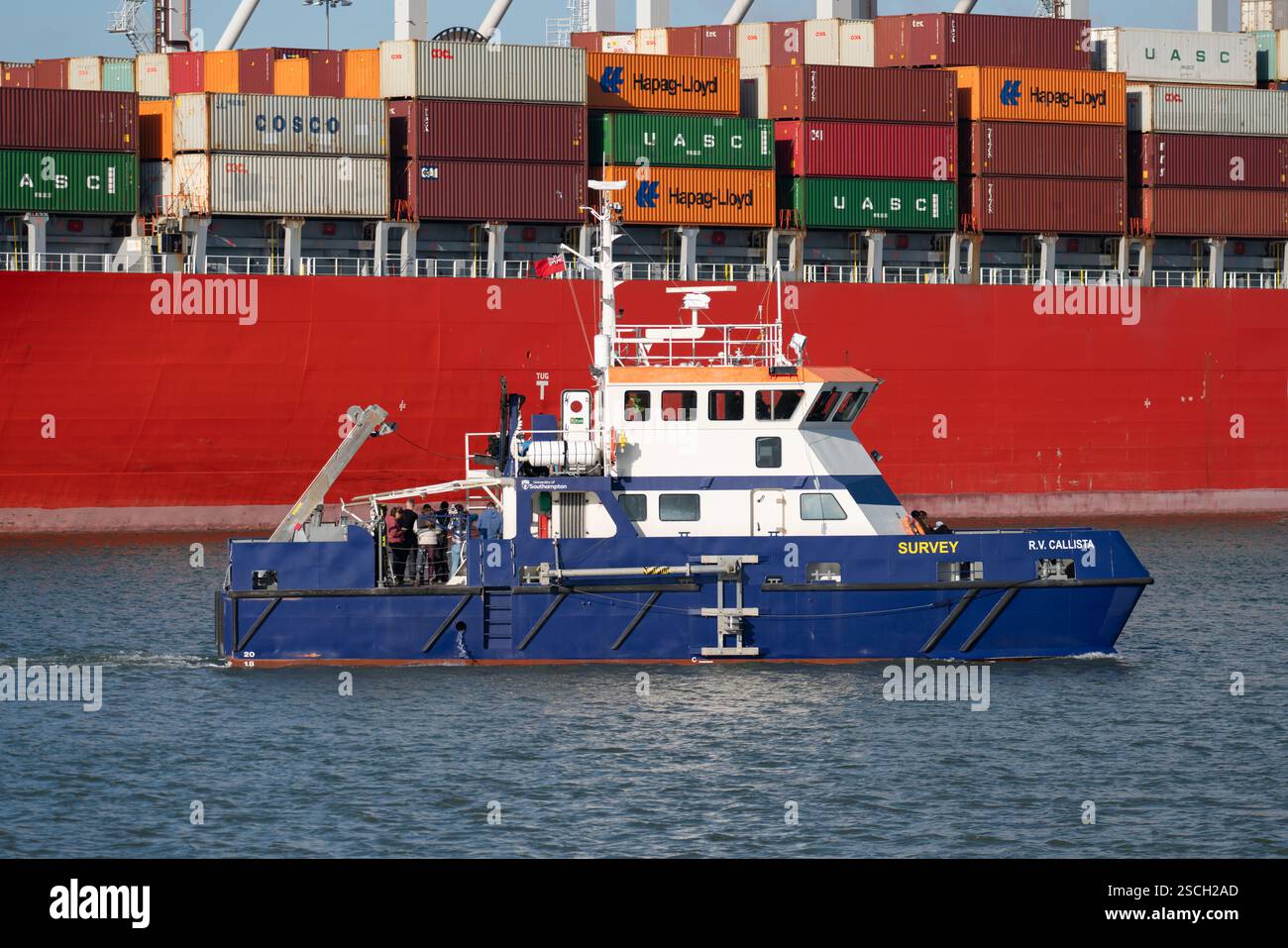 The RV Callista is a research vessel that is used to introduce the ...