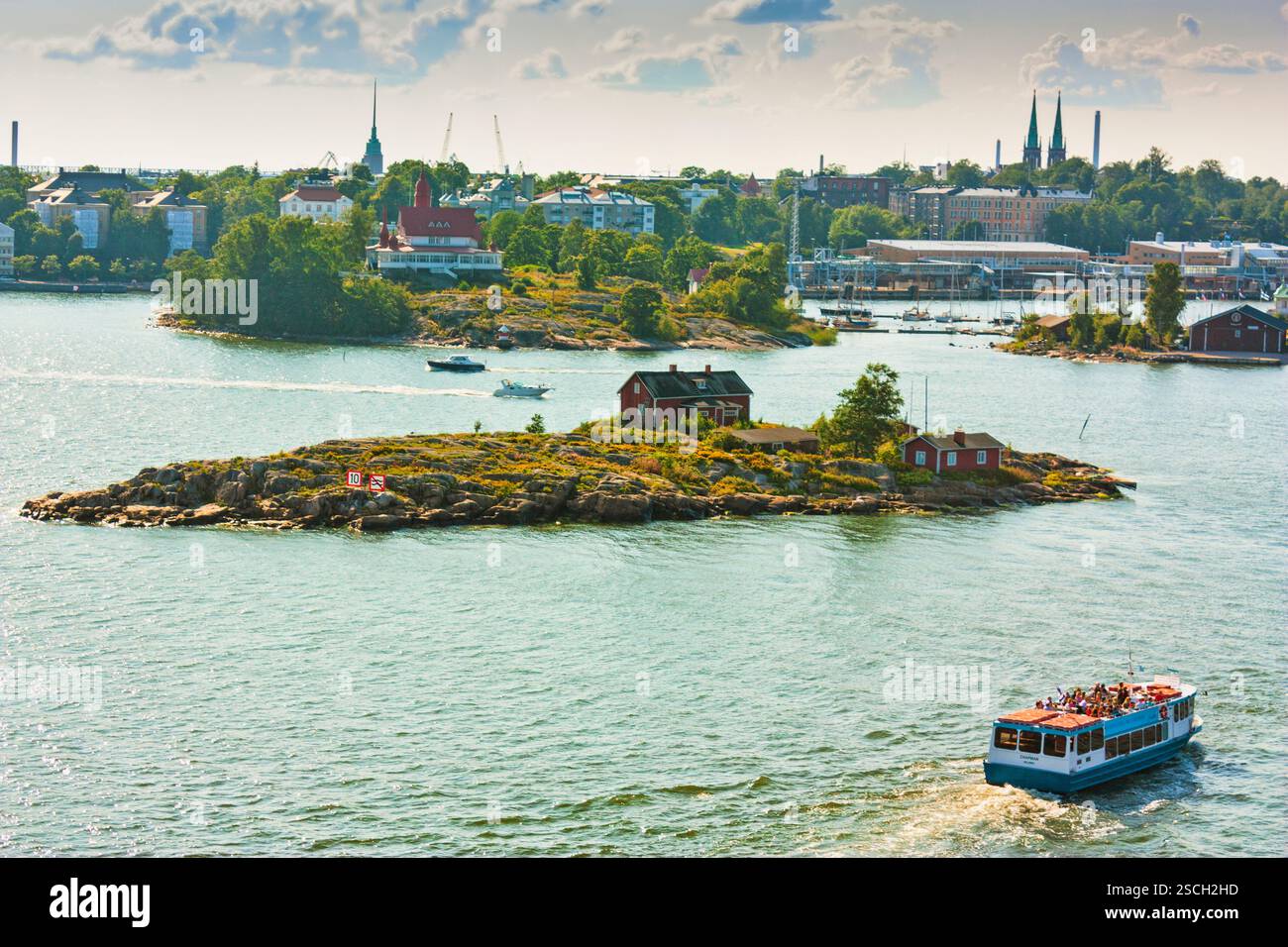 Islands in the Baltic Sea near Helsinki in Finland Stock Photo - Alamy