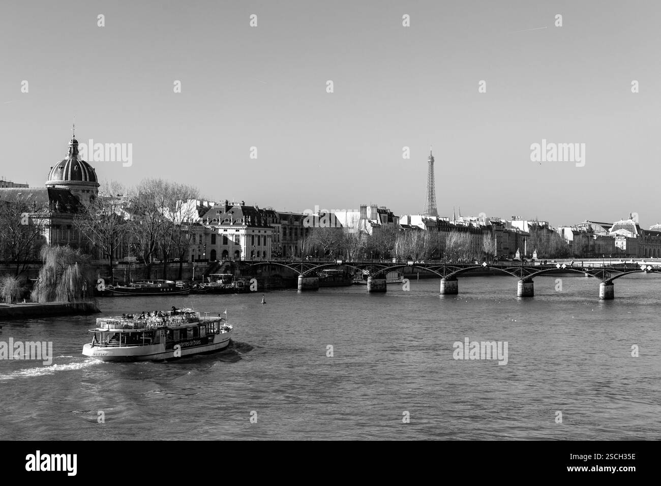 Paris, France - January 24, 2022: Buildings and typical French ...