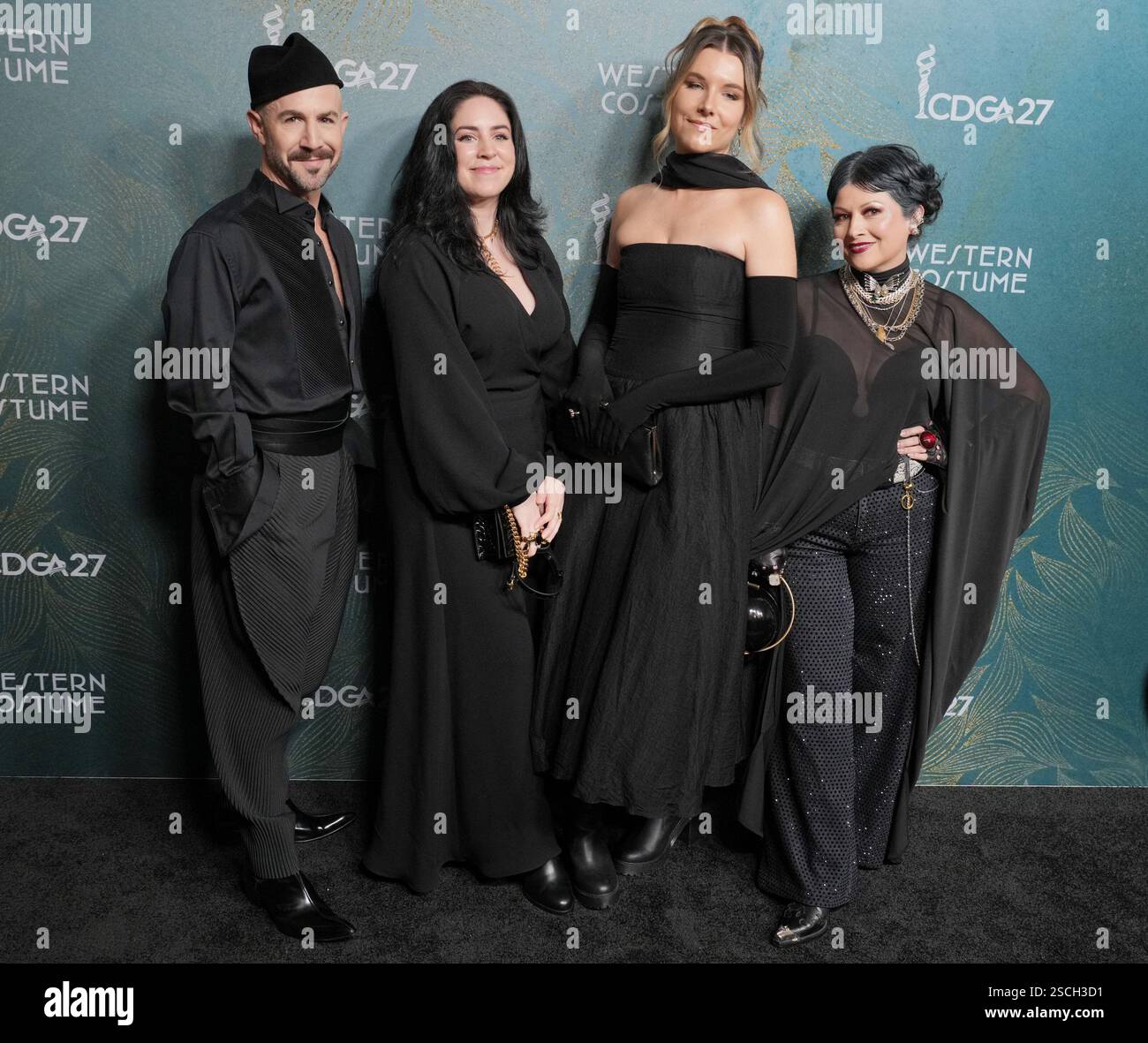 Los Angeles, USA. 06th Feb, 2025. (L-R) Daniel Selon, Imogene Chayes ...