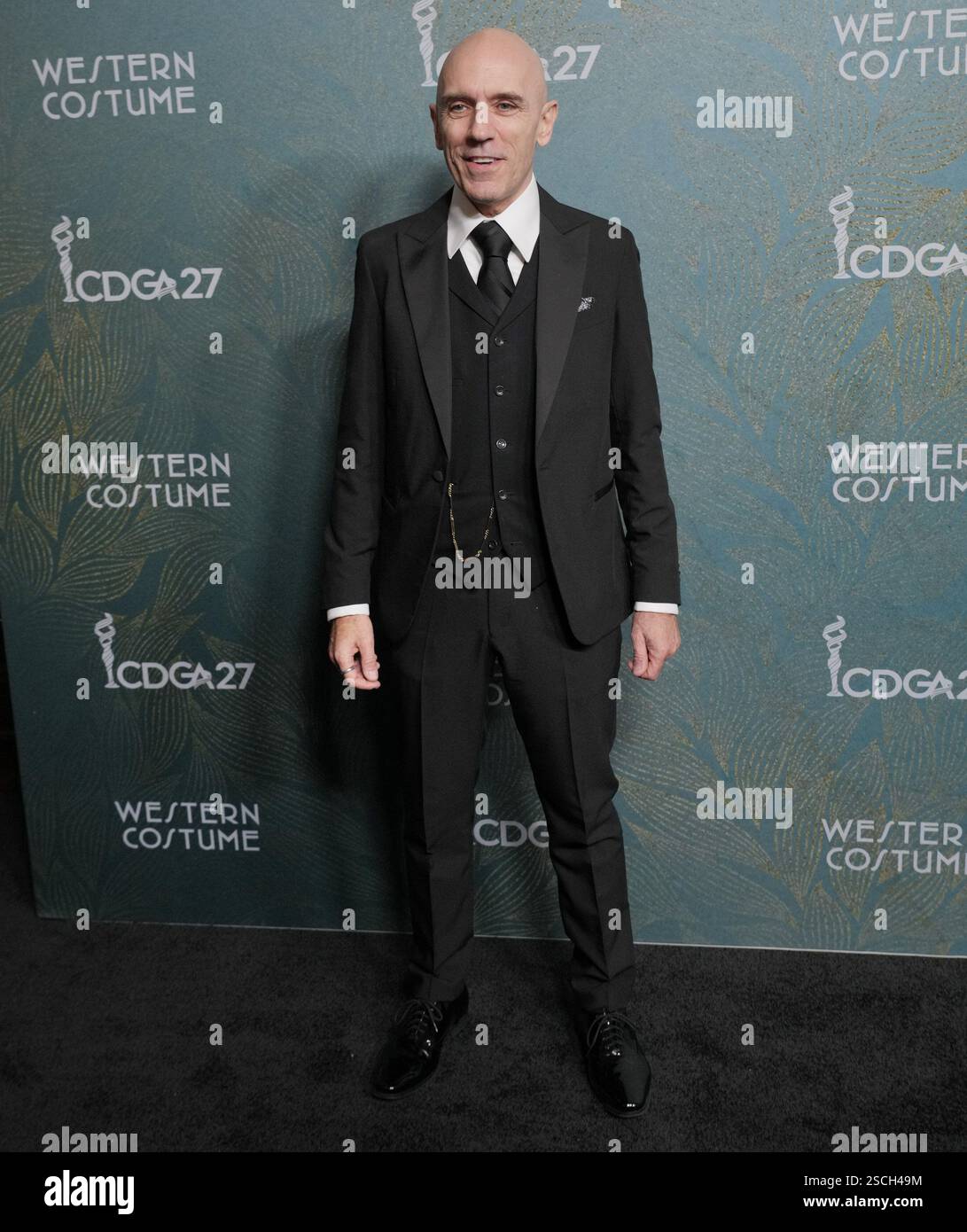 Luca Mosca arrives at the 27th CDGA (Costume Designers Guild Awards) held at The Ebell of Los ...
