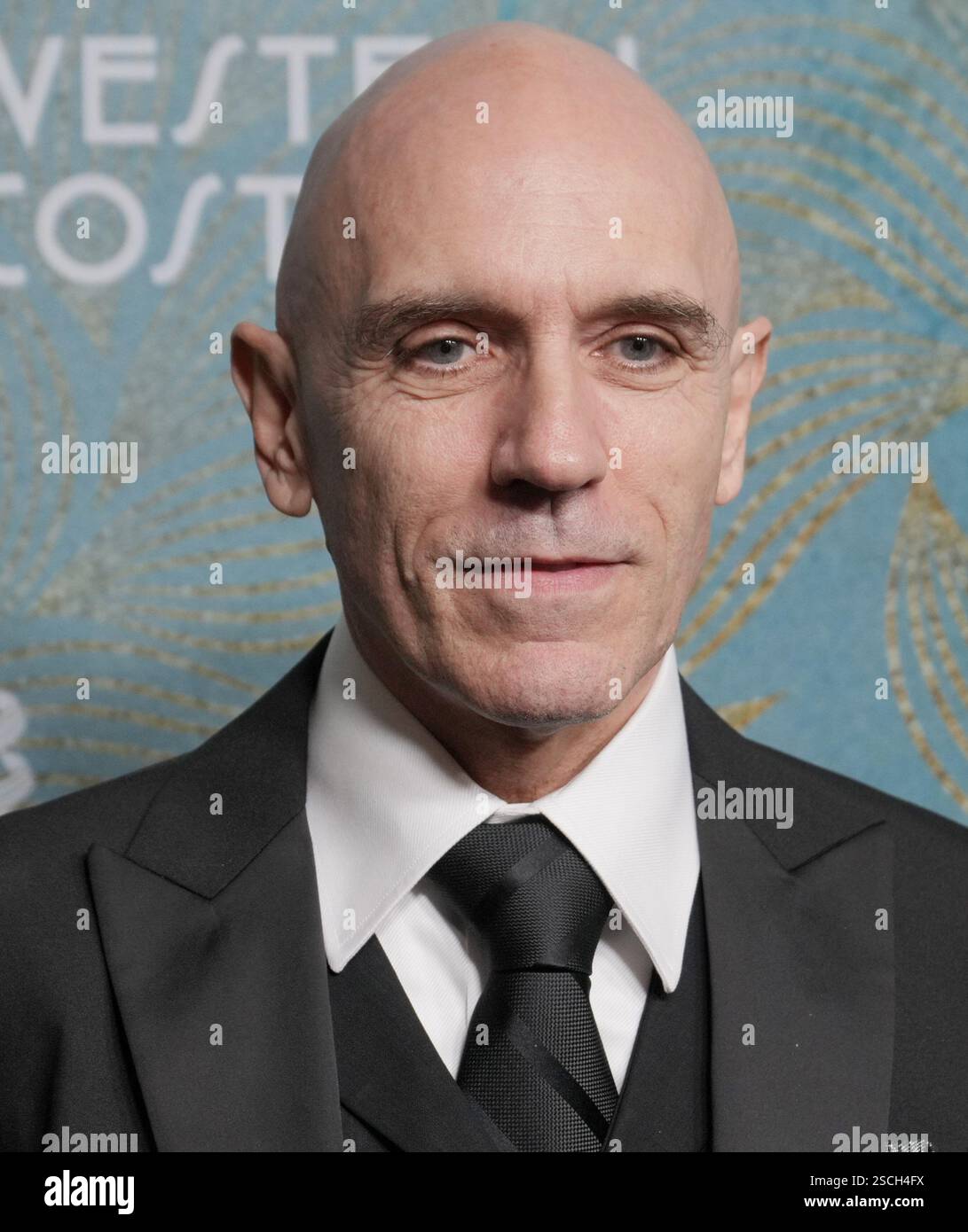 Los Angeles, USA. 06th Feb, 2025. Luca Mosca arrives at the 27th CDGA ...