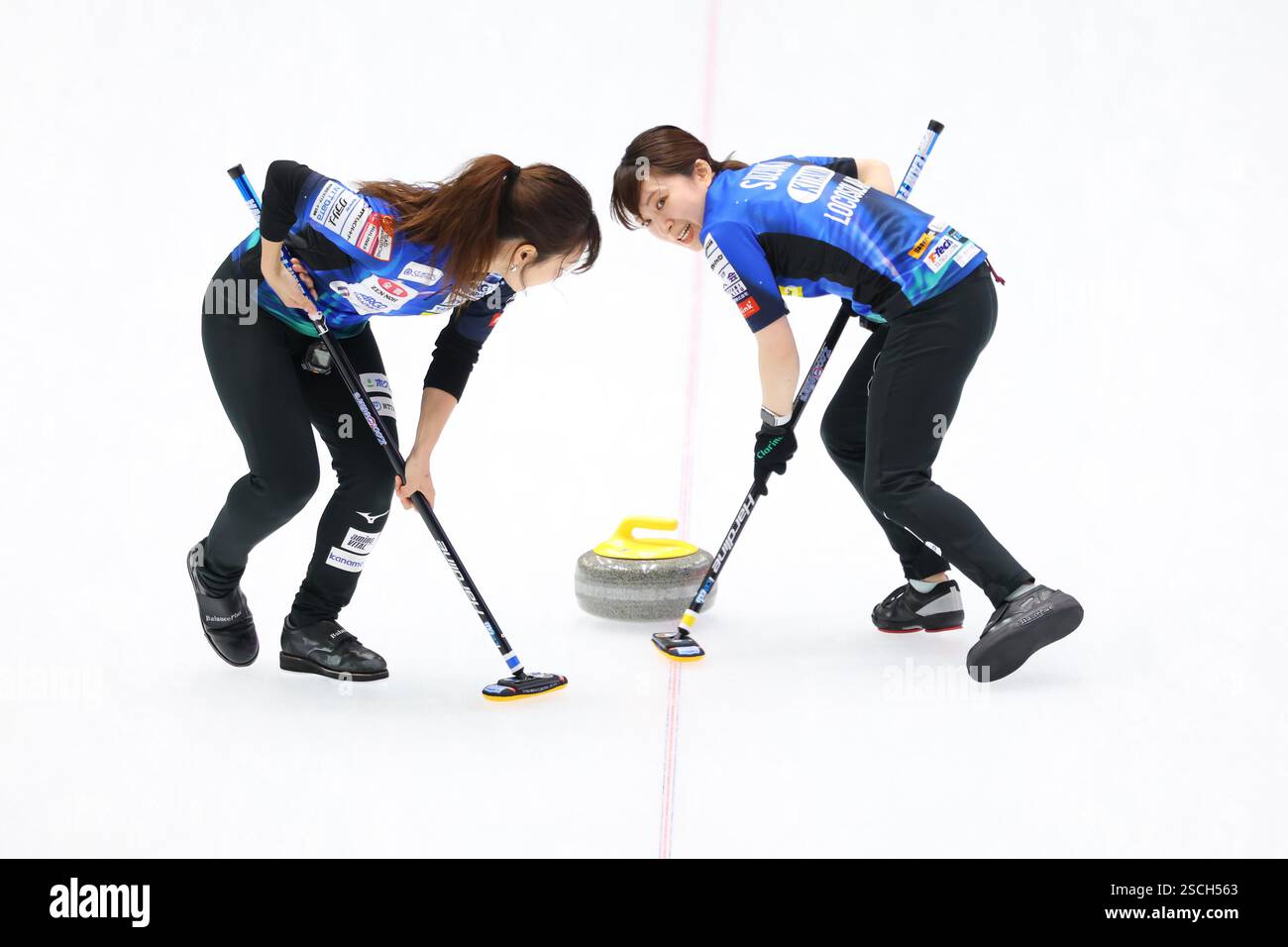 (L-R) Chinami Yoshida, Yumi Suzuki (LOCOSOLARE), FEBRUARY 7, 2025 ...